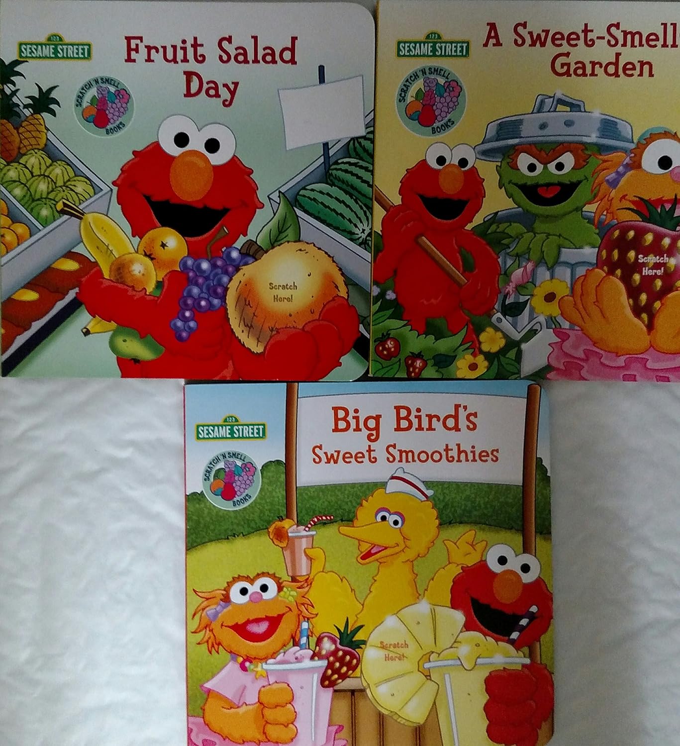 Sesame Street Healthy Habits Scratch 'n Smell: Big Bird's Sweet ...