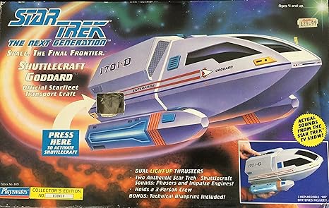 Amazon.com: Star Trek The Next Generation Shuttlecraft Goddard : Toys ...