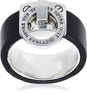 Amazon | [ドクターモンロー] Dr MONROE ノックレザーリング シルバー925 FC-134A-SV-22 日本サイズ22号 | リング 通販