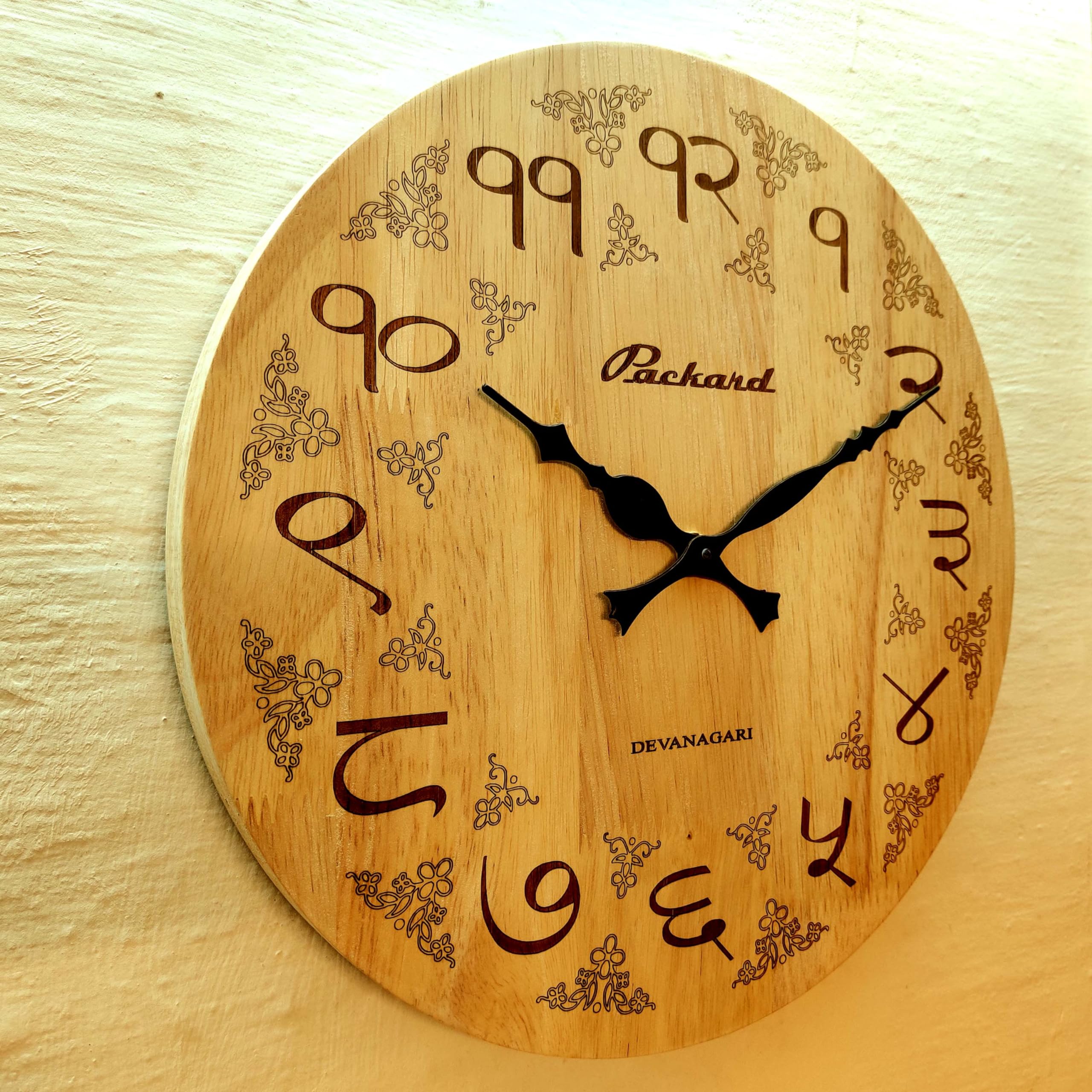 Buy Packard - LC311 - Indian Language Clocks - 11inch (Devanagari ...