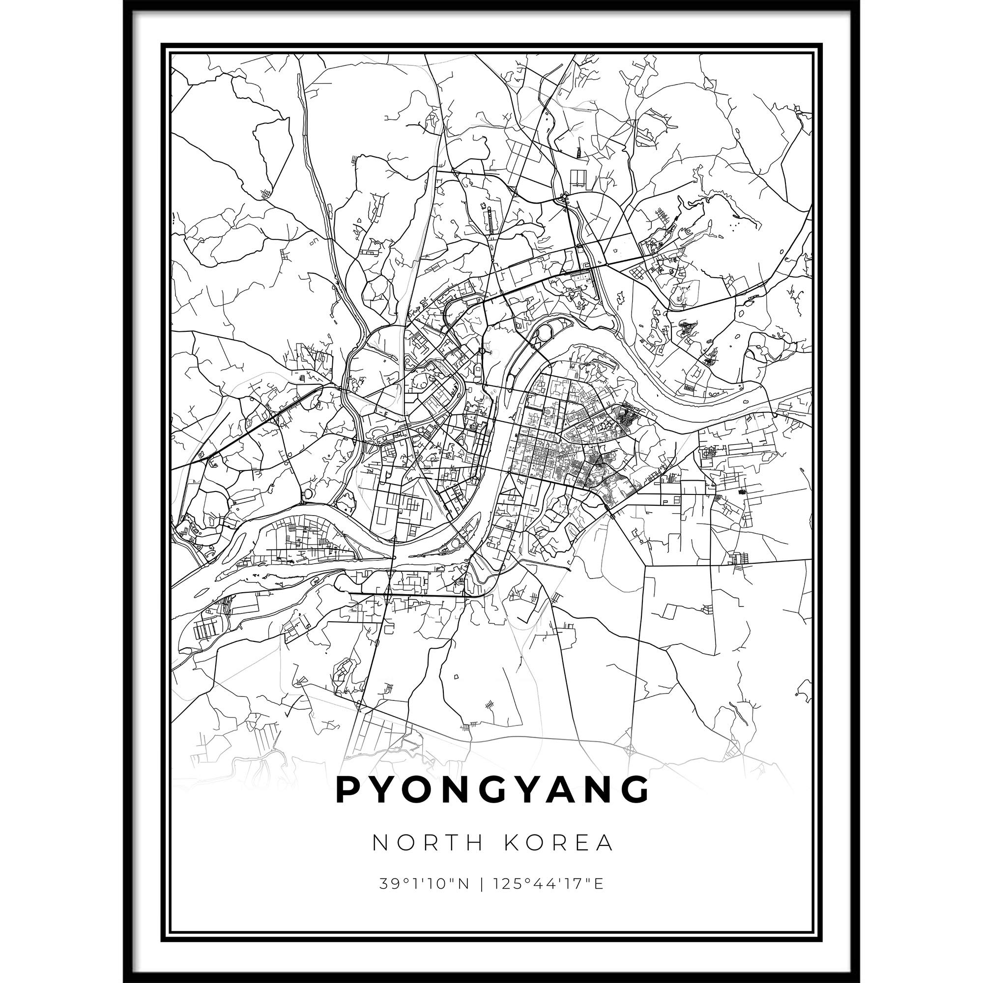 Pyongyang Map