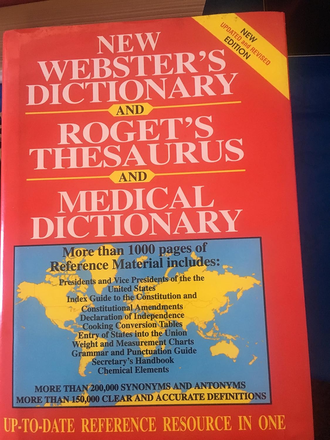 New Webster's Dictionary and Roget's Thesaurus and Medical Dictionary ...