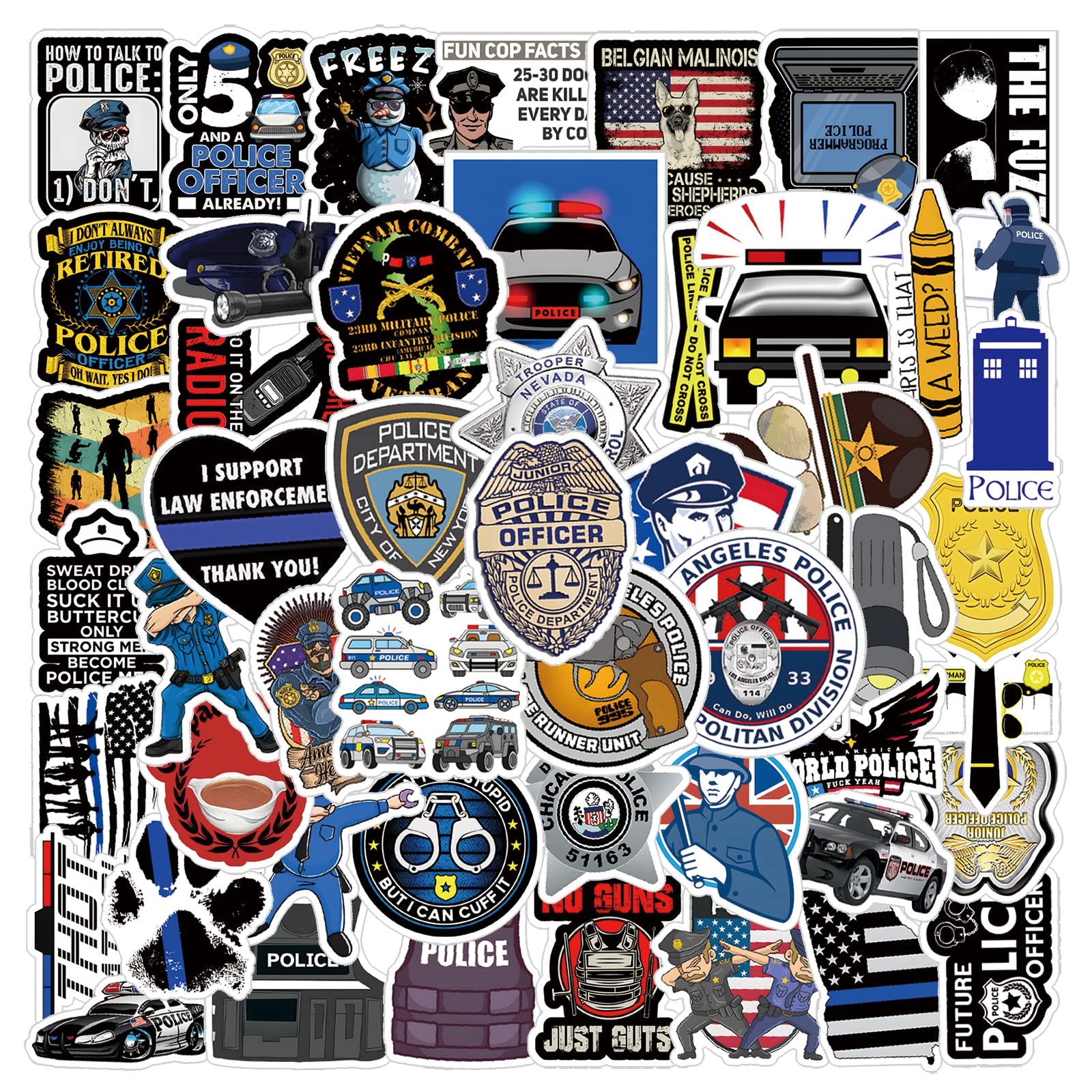 Police Stickers