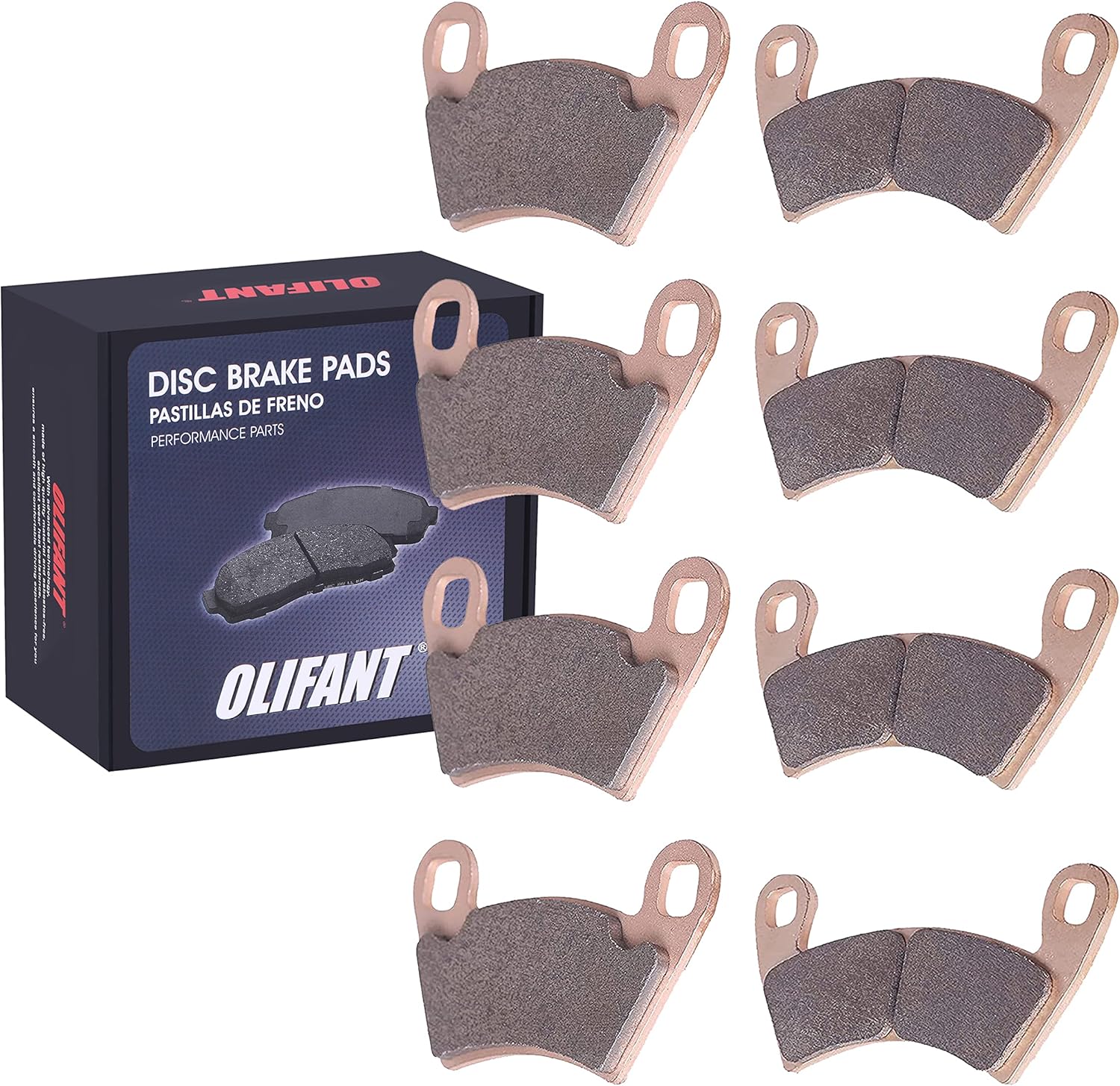 Amazon.com: Brake Pads for Polaris Ranger 900 XP 2013-19/Ranger 570 ...