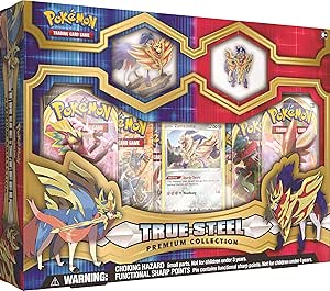 Amazon.com: Pokemon TCG: True Steel Premium Collection, Multi : Toys ...
