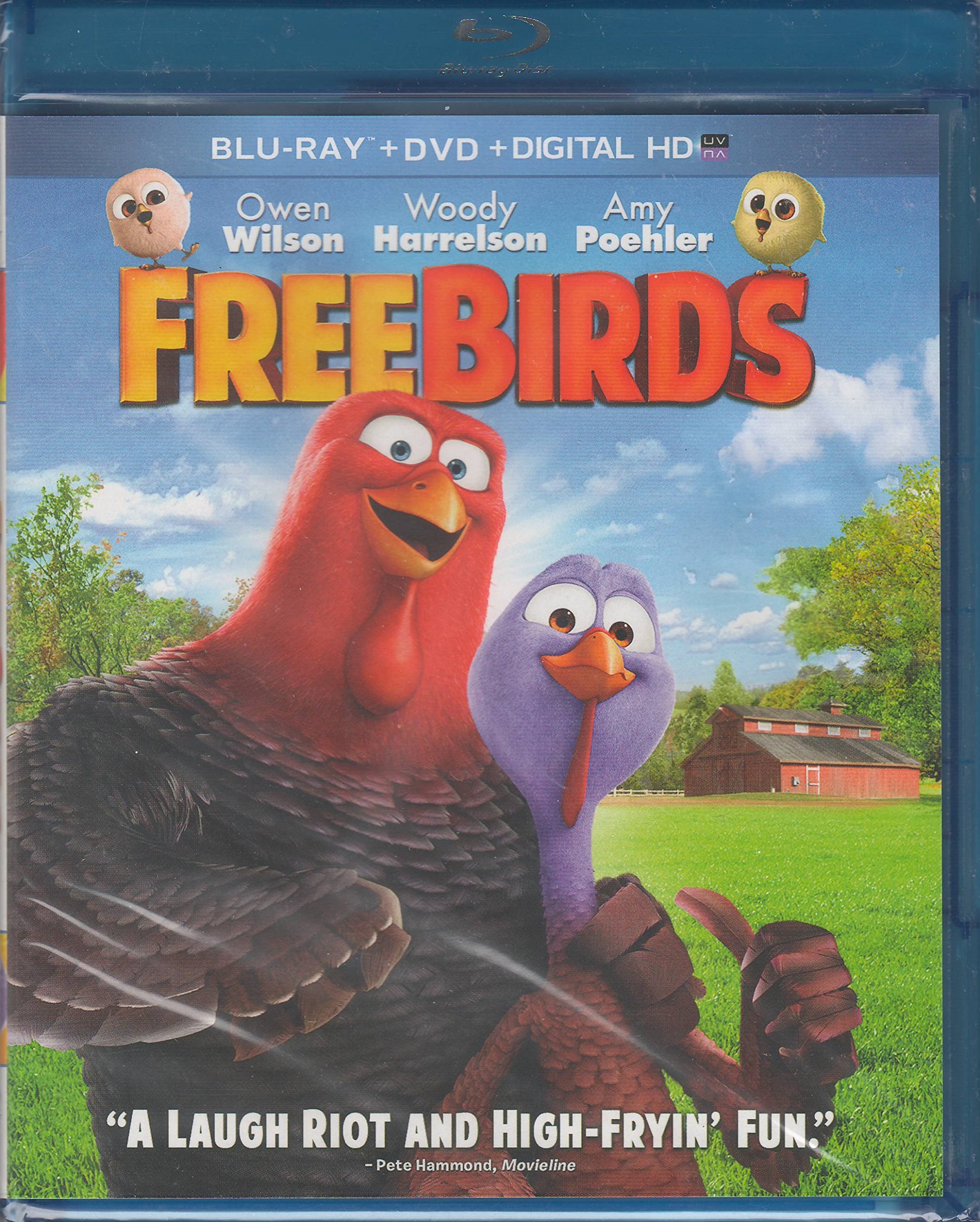 Amazon.com: FREEBIRDS : Owen Wilson, Woody Harrelson, Amy Poehler ...