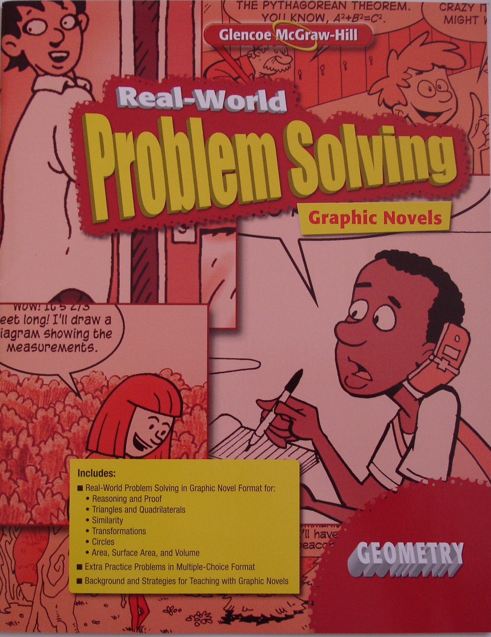 Real-World Problem Solving Graphic Novels (Geometry): glencoe ...