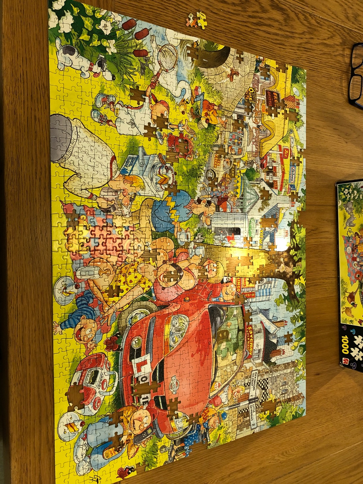 Wasgij Destiny 2 - The Proposal Puzzle (1000 Pieces) : Amazon.co.uk ...