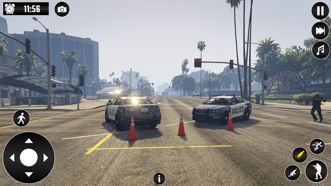 Police Car Driving Chase Gangster Crime Simulator: Police Racing Car ...