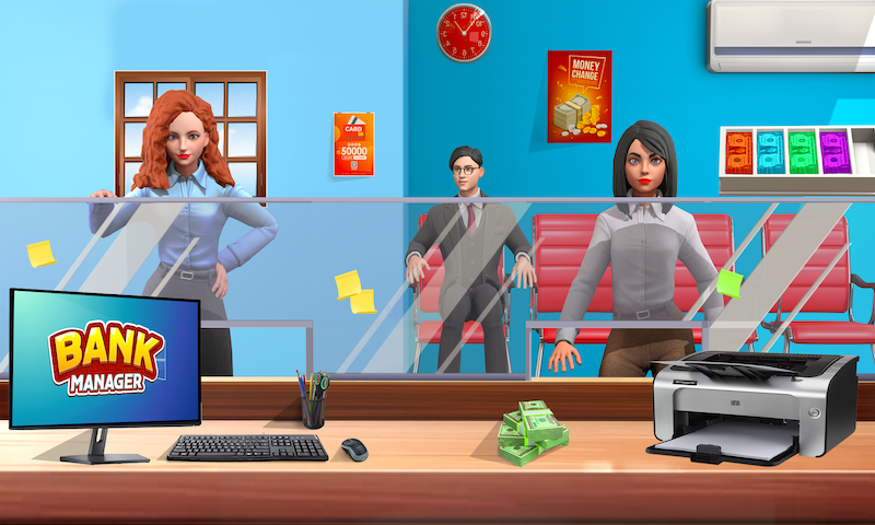 ATM Cash Register Cashier Games - Bank ATM Machine Teller Learning ...