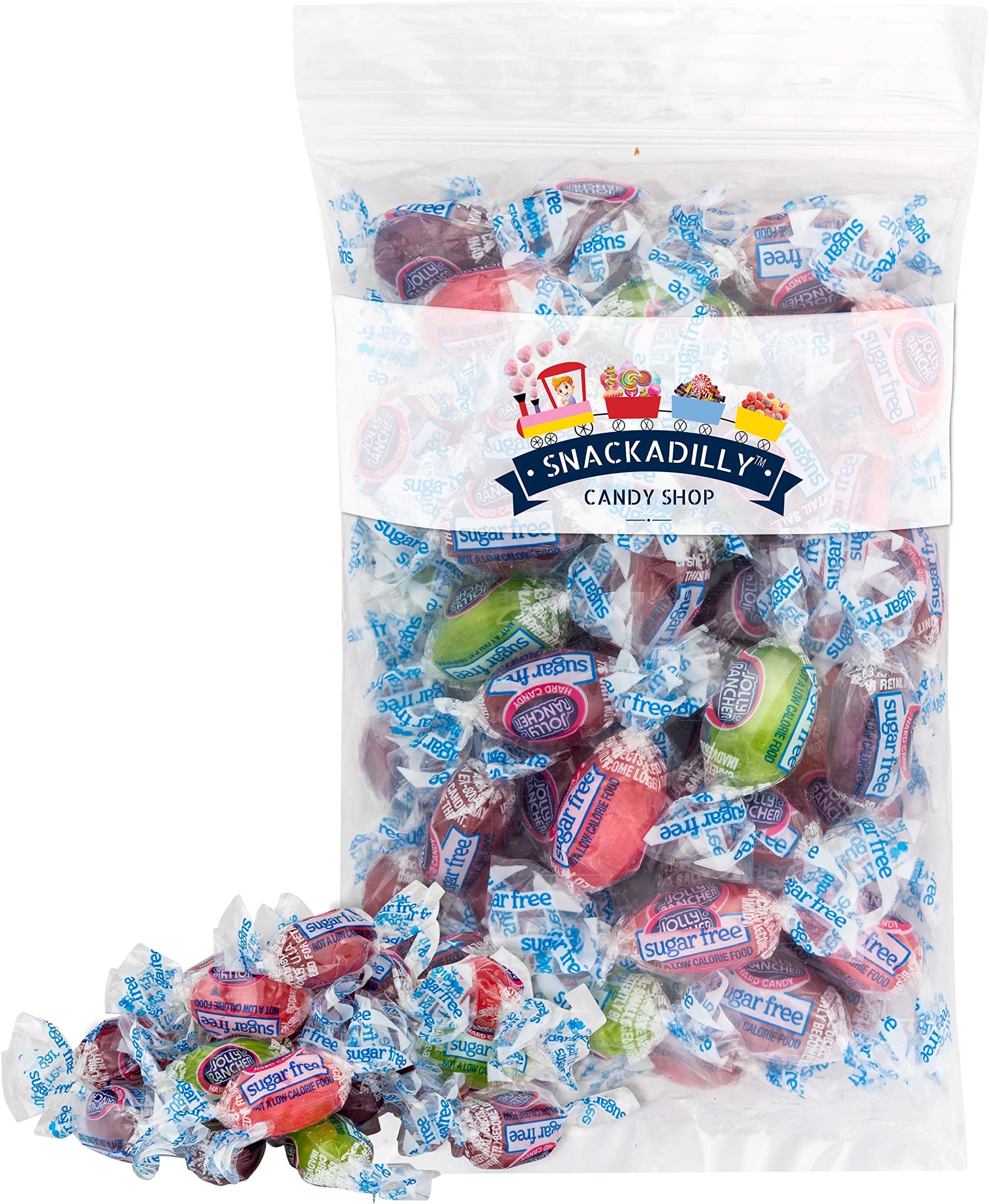Amazon.com: JOLLY RANCHER Zero Sugar Assorted Fruit Flavored Hard Candy ...