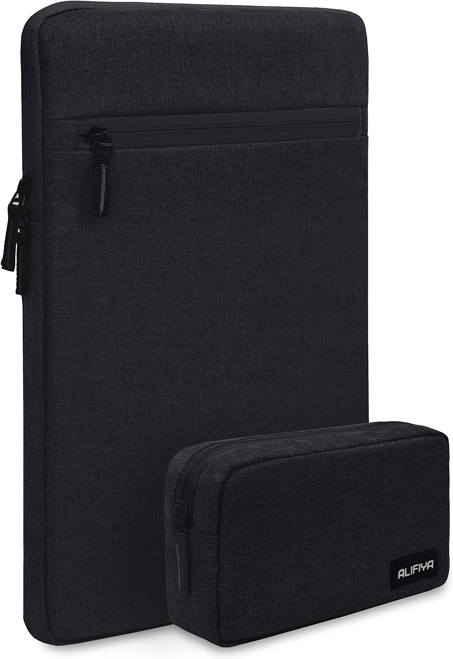 Storin 12 inch Laptop Sleeve 12 inch Bag, Case, Pouch Reversible Black ...