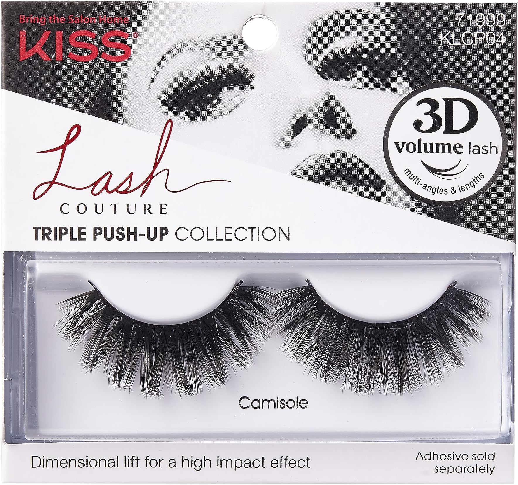 Amazon.com: KISS Lash Couture Triple Push Up Collection, 3D Volume ...