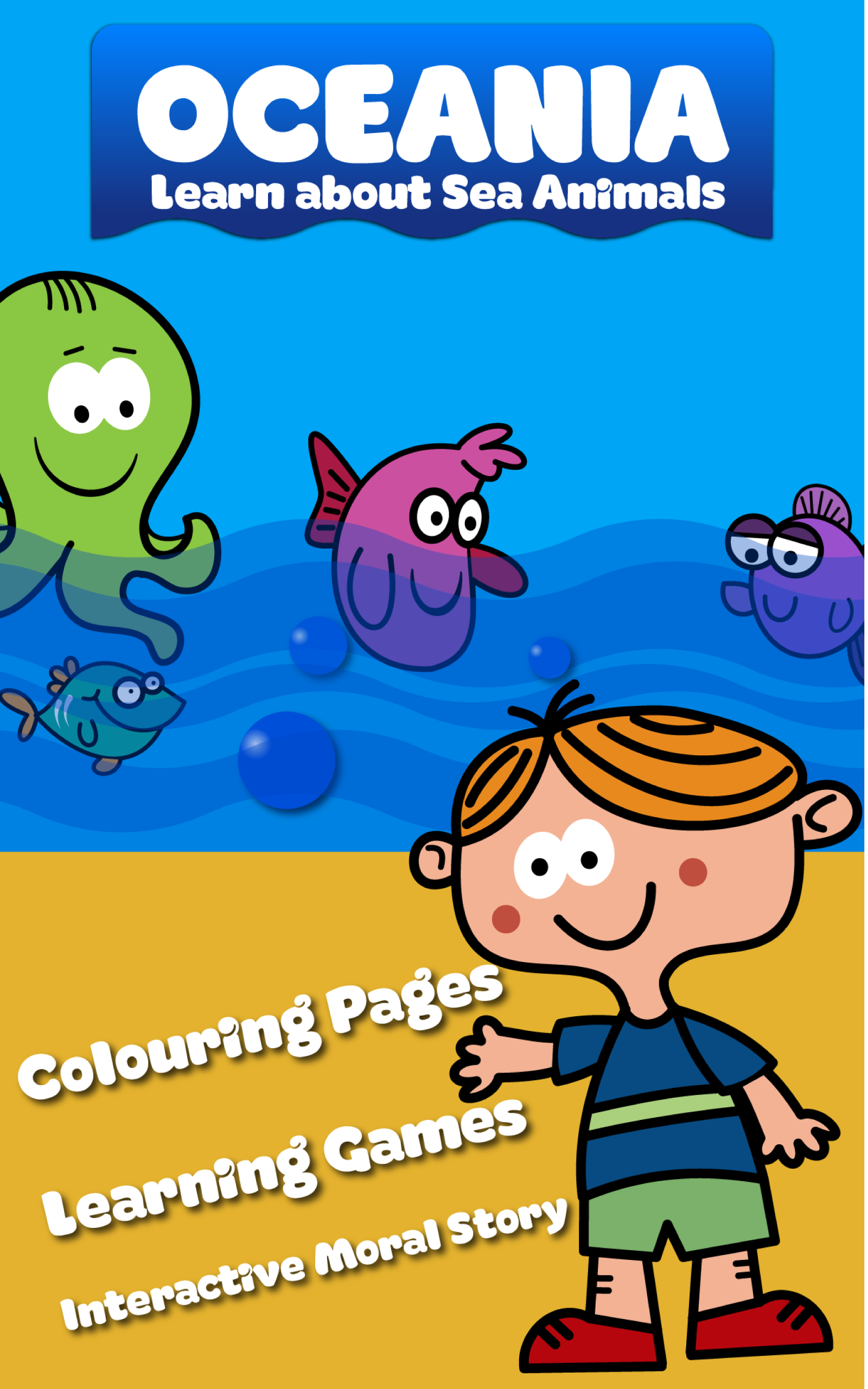 Oceania : Sea Animals Story & Games for Kids - App on Amazon Appstore