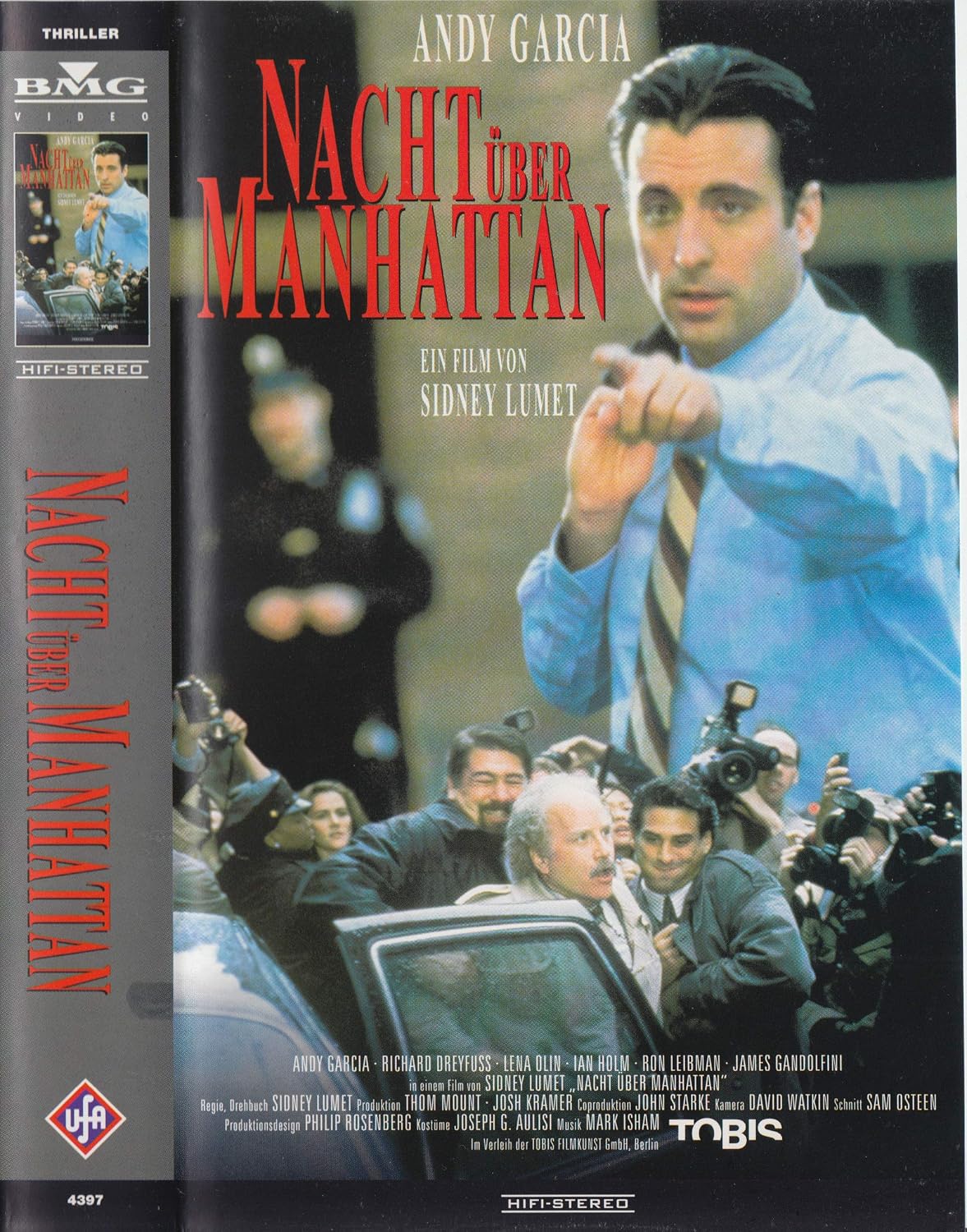Amazon.com: Night Falls on Manhattan [VHS] : Andy Garcia, Richard ...