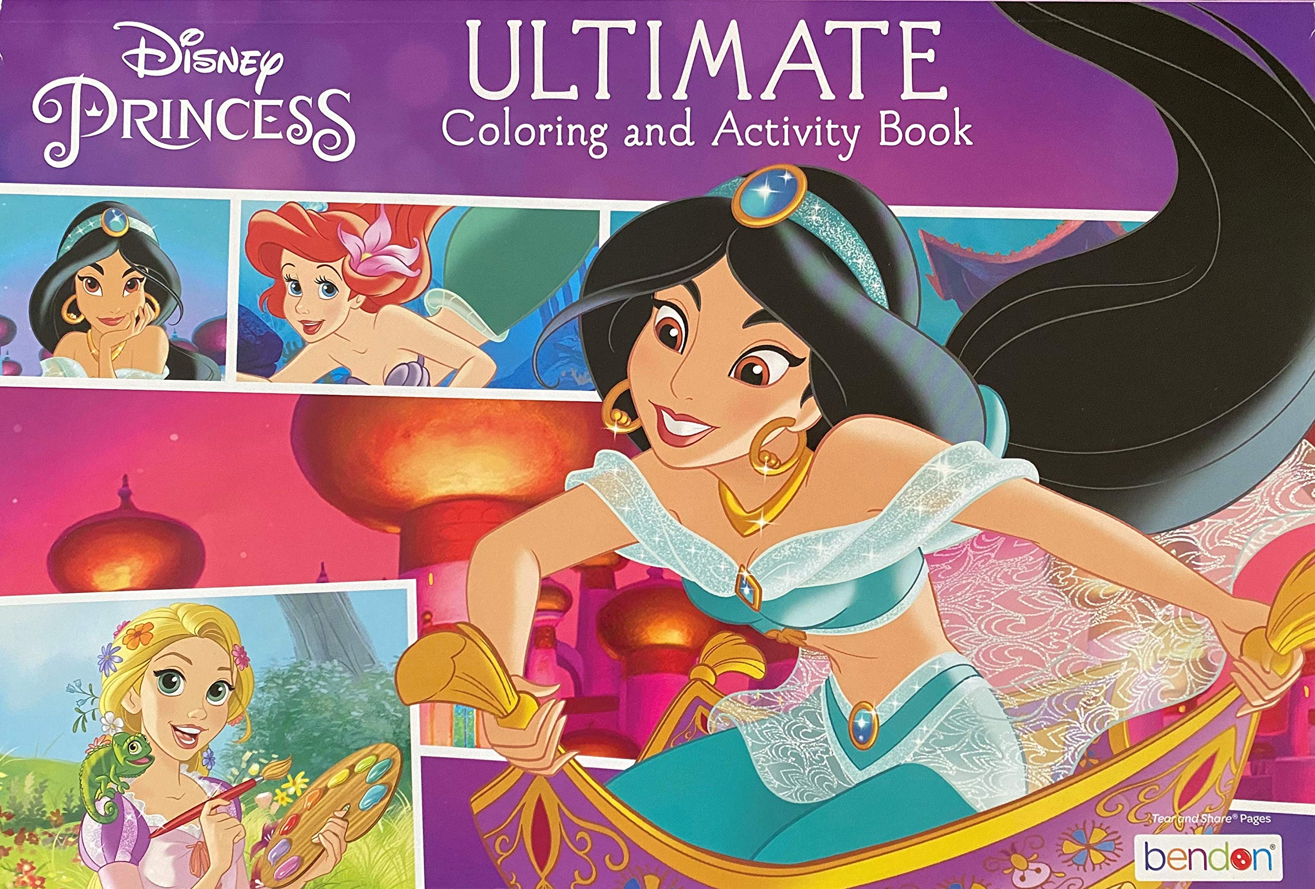 Disney Jumbo Ultimate Coloring and Activity Book - Disney Princesses ...