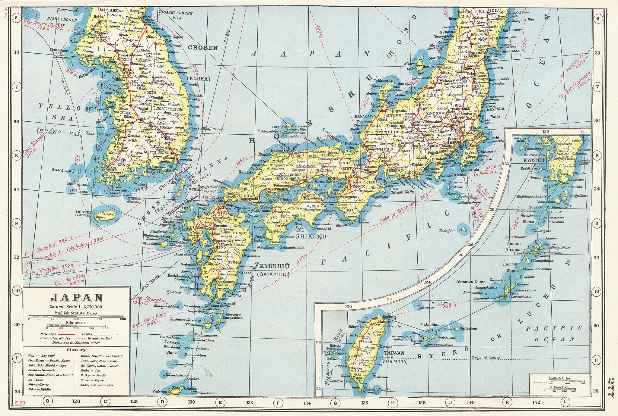 Map Of Japan And Korea