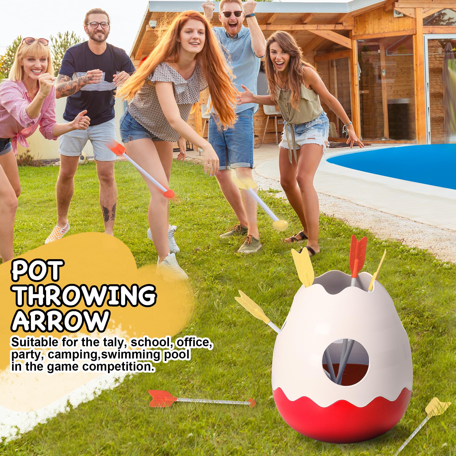 Snapklik.com : CAPARK Arrows Toss Game Set For Kids And Adults Yard ...