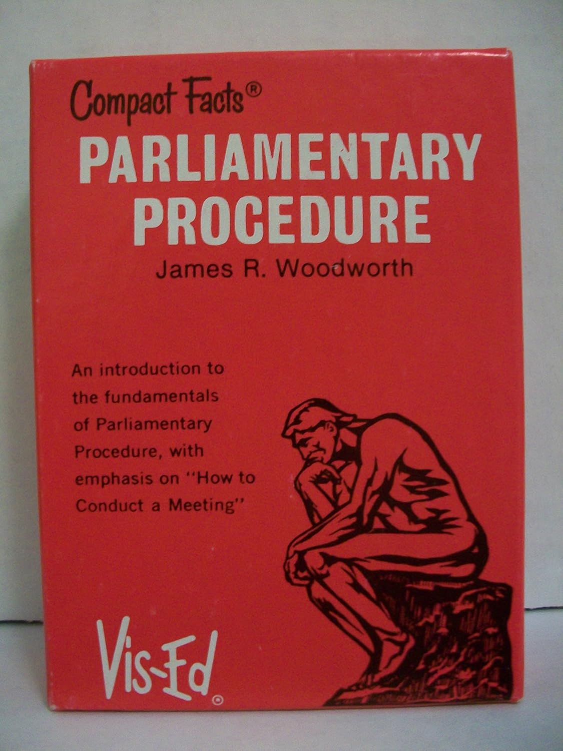 Parliamentary Procedure Cards : An introduction to the fundamentals of ...