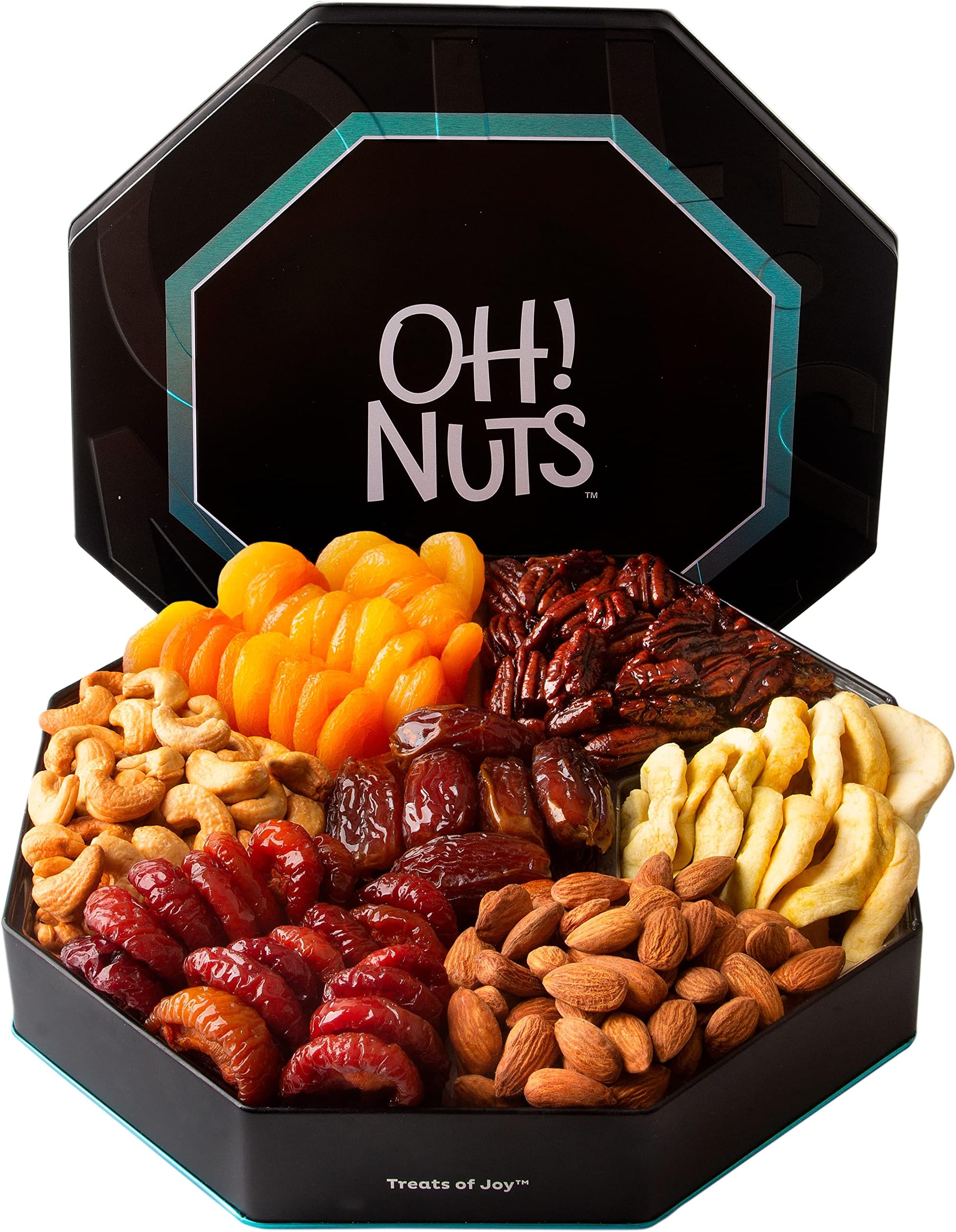 Amazon.com : Nuts.com Nuts Assortment Tray – Mixed Nut Sampler Box for ...