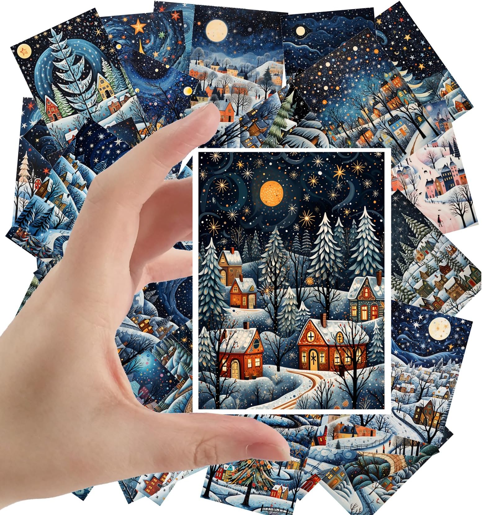 Amazon.com: Large Stickers 24 pcs (2.5"x3.5" Each) Book Illustrations ...