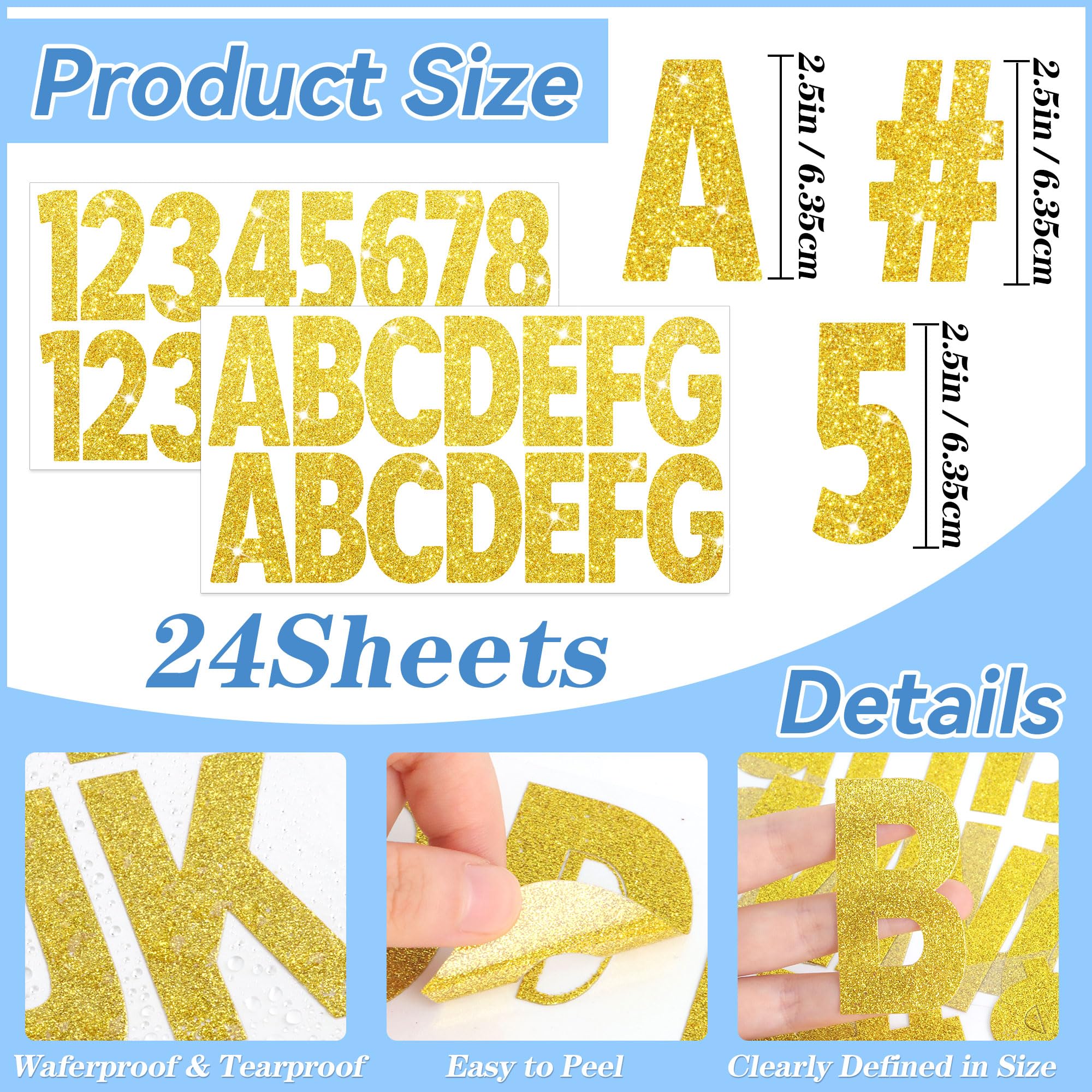 Gold Letter Stickers Dollar Tree Gold Vinyl Alphabet Stickers - 8 ...