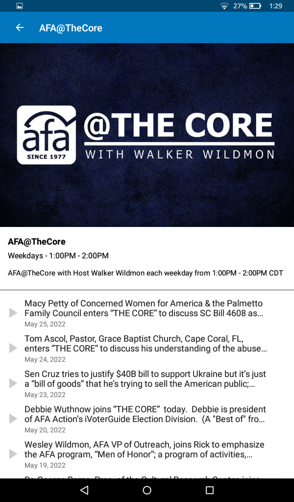 AFR - App on Amazon Appstore