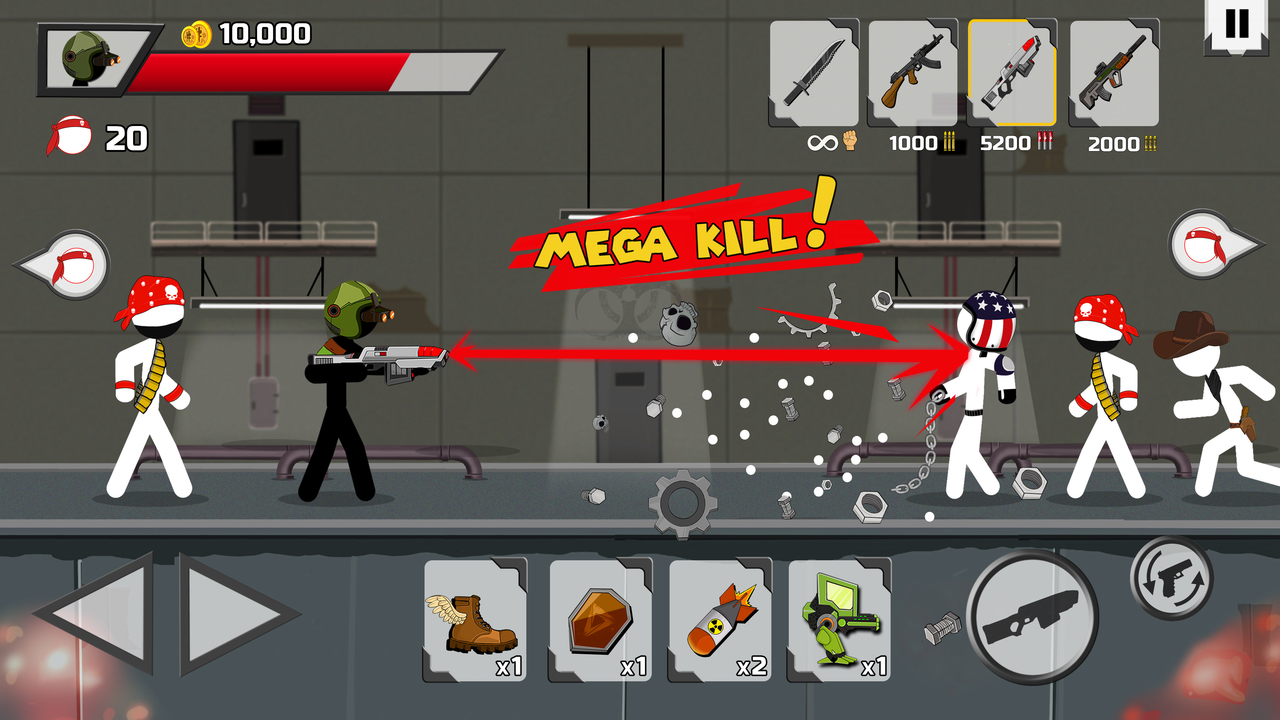 Stickman maverick : bad boys killer:Amazon.de:Appstore for Android