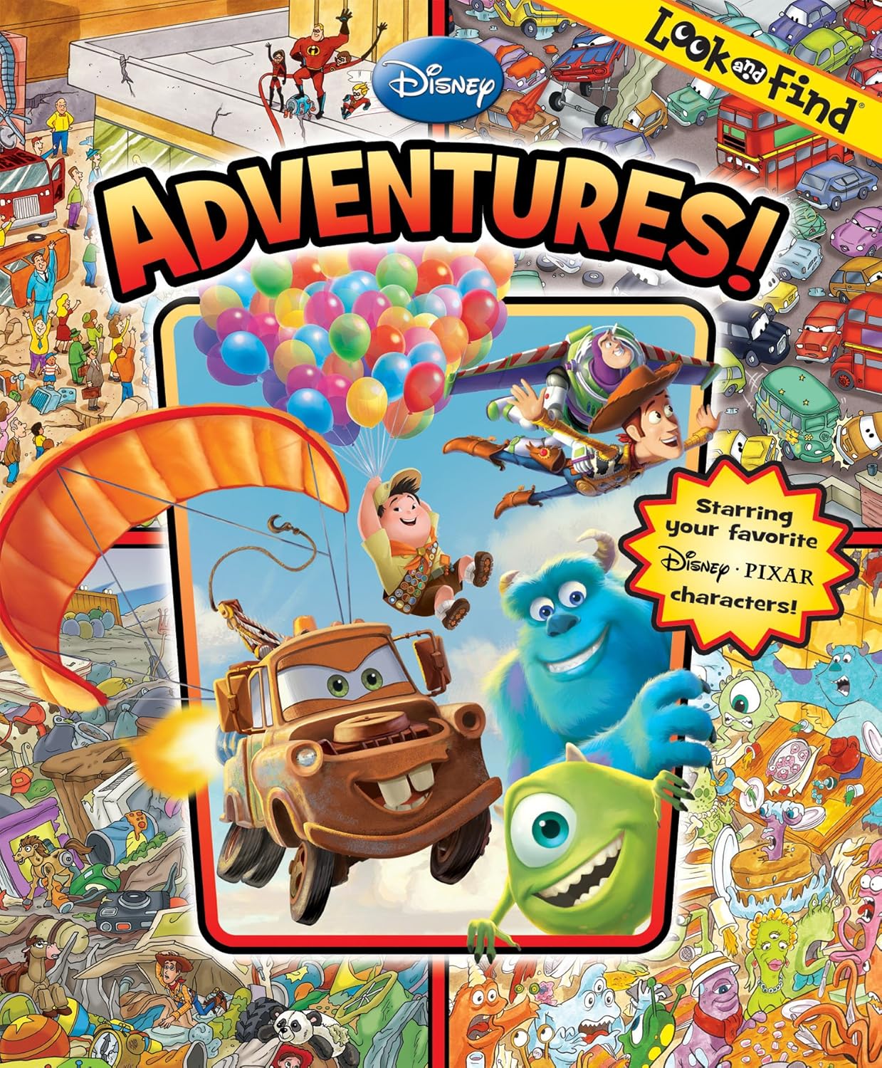 Look and Find Disney Pixar Adventures: Publications International ...