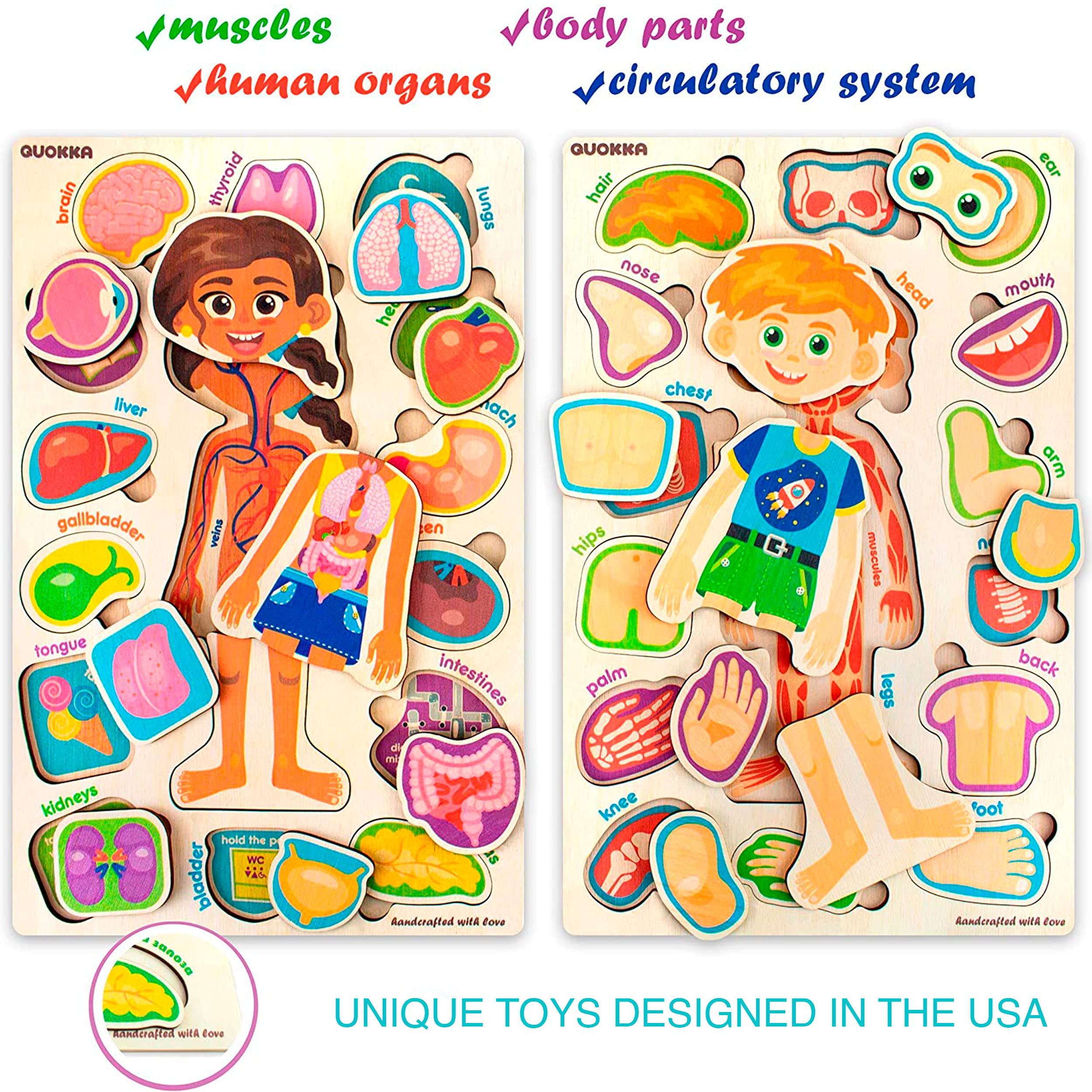Buy Wooden Puzzles For Kids Ages 3 5 2 Montessori Toy Puzzles For buy-wooden-puzzles-for-kids-ages-3-5-2-montessori-toy-puzzles-for