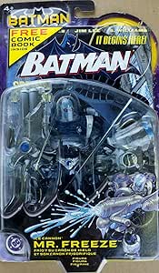 BATMAN ICE CANNON MR FREEZE ACTION FIGURE : Amazon.sg: Toys