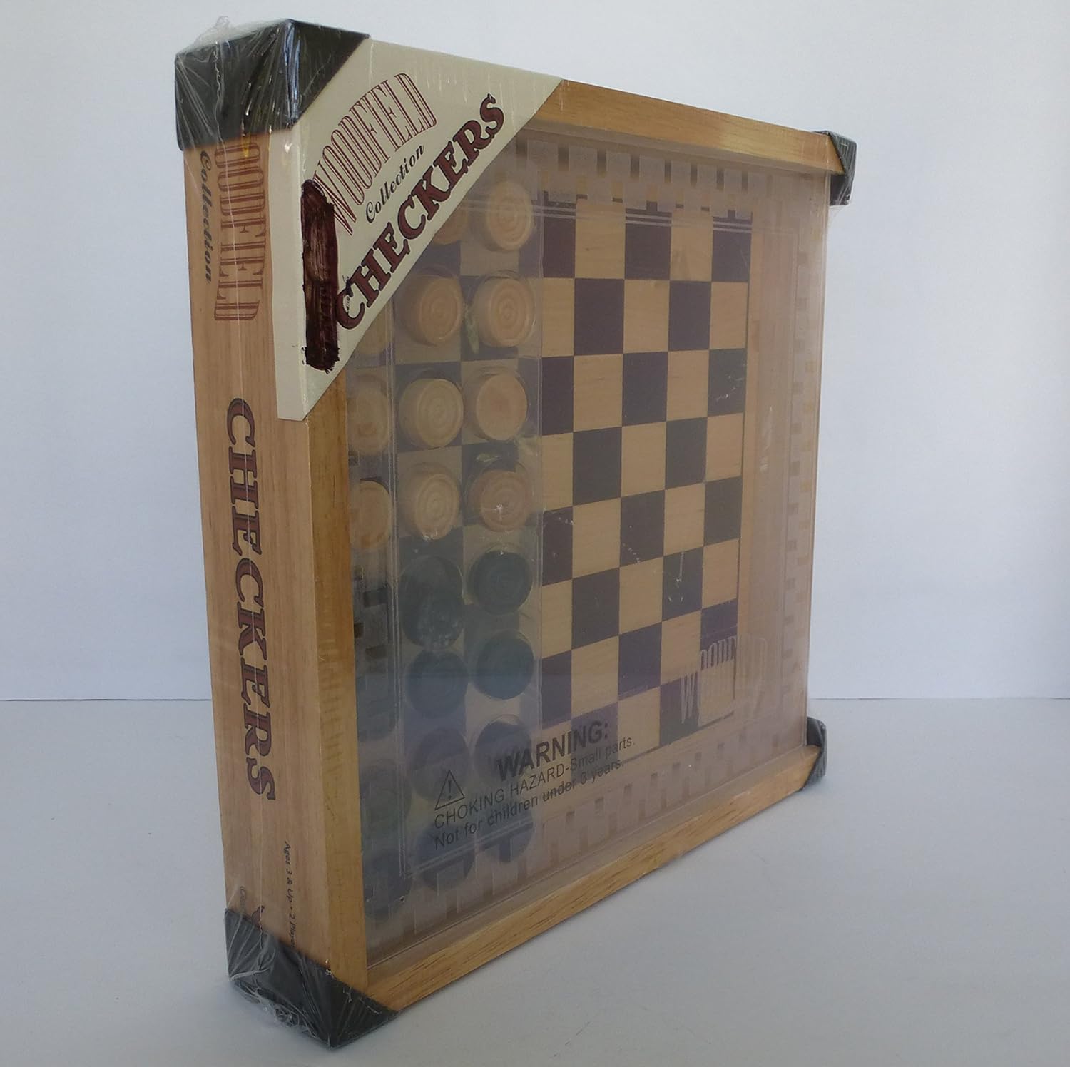 Amazon.com: Woodfield Collection Checkers (2002) : Toys & Games