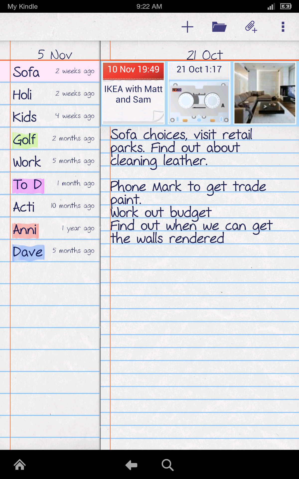 notePad for notes - App on Amazon Appstore