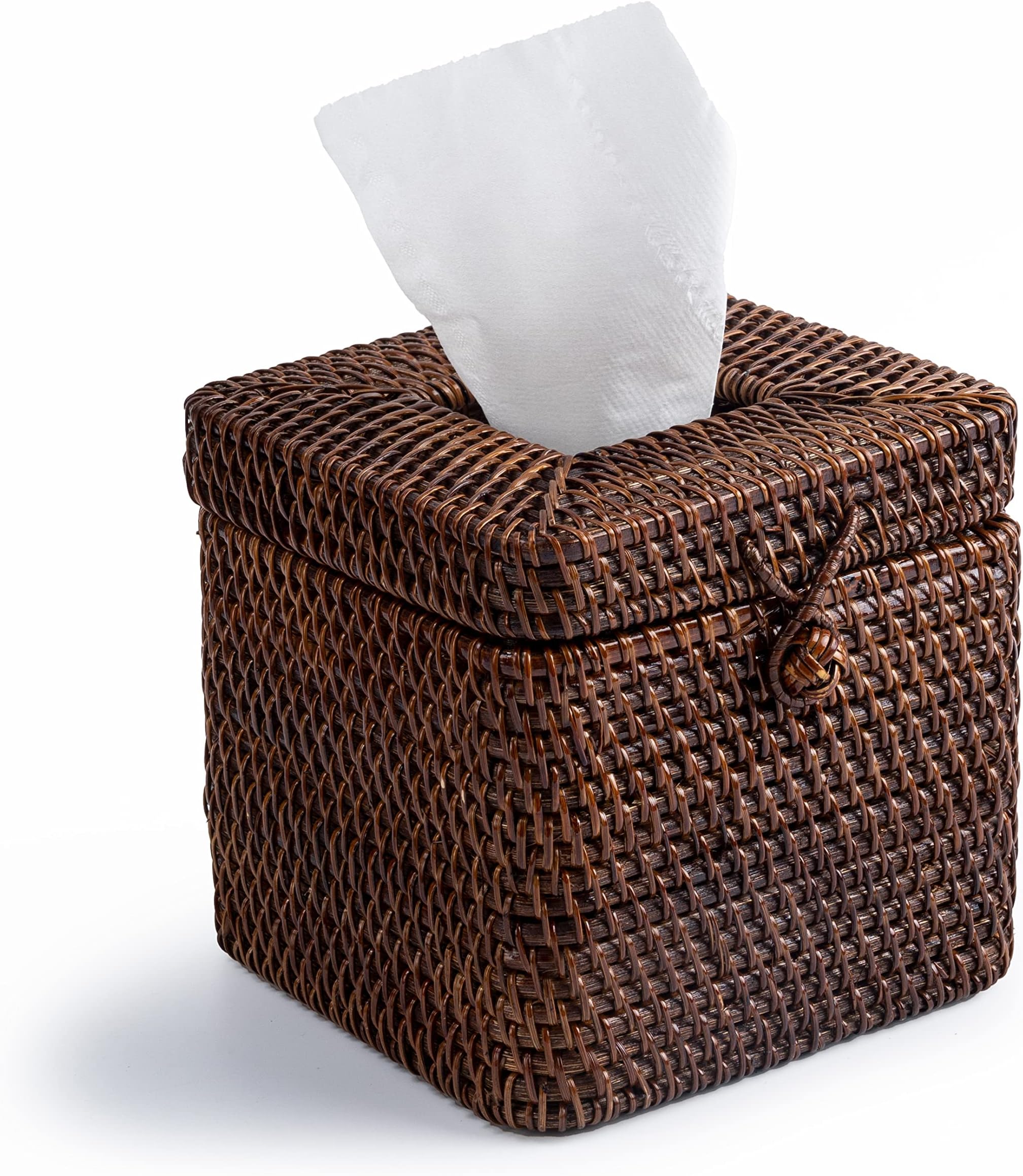 Amazon.com: Powell Oak Wood Boutique Tissue Paper Box Cover : Home ...