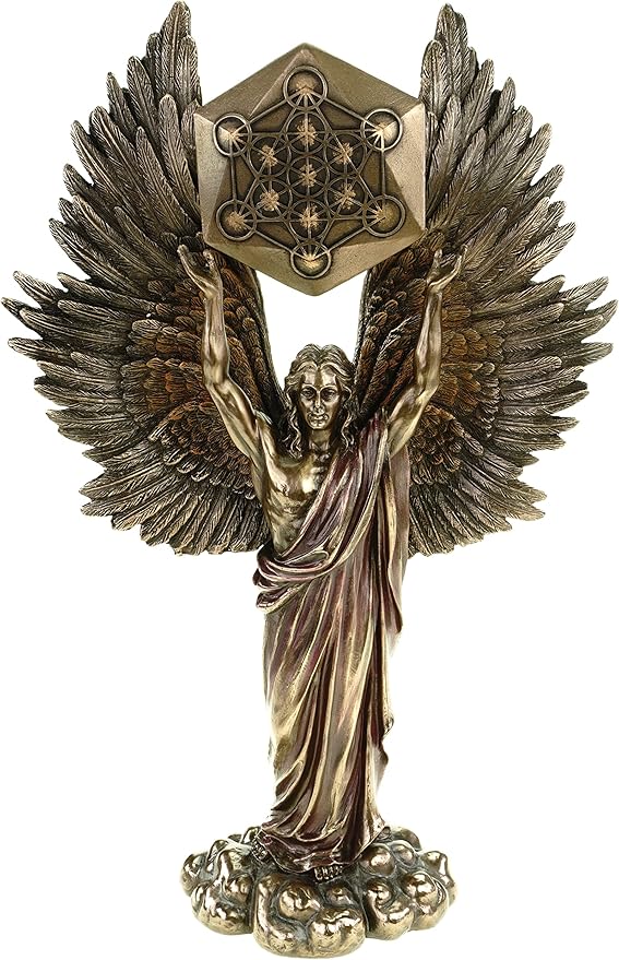 Veronese 708-7423 Archangel Metatron Bronze Sculpture Statue Angel ...