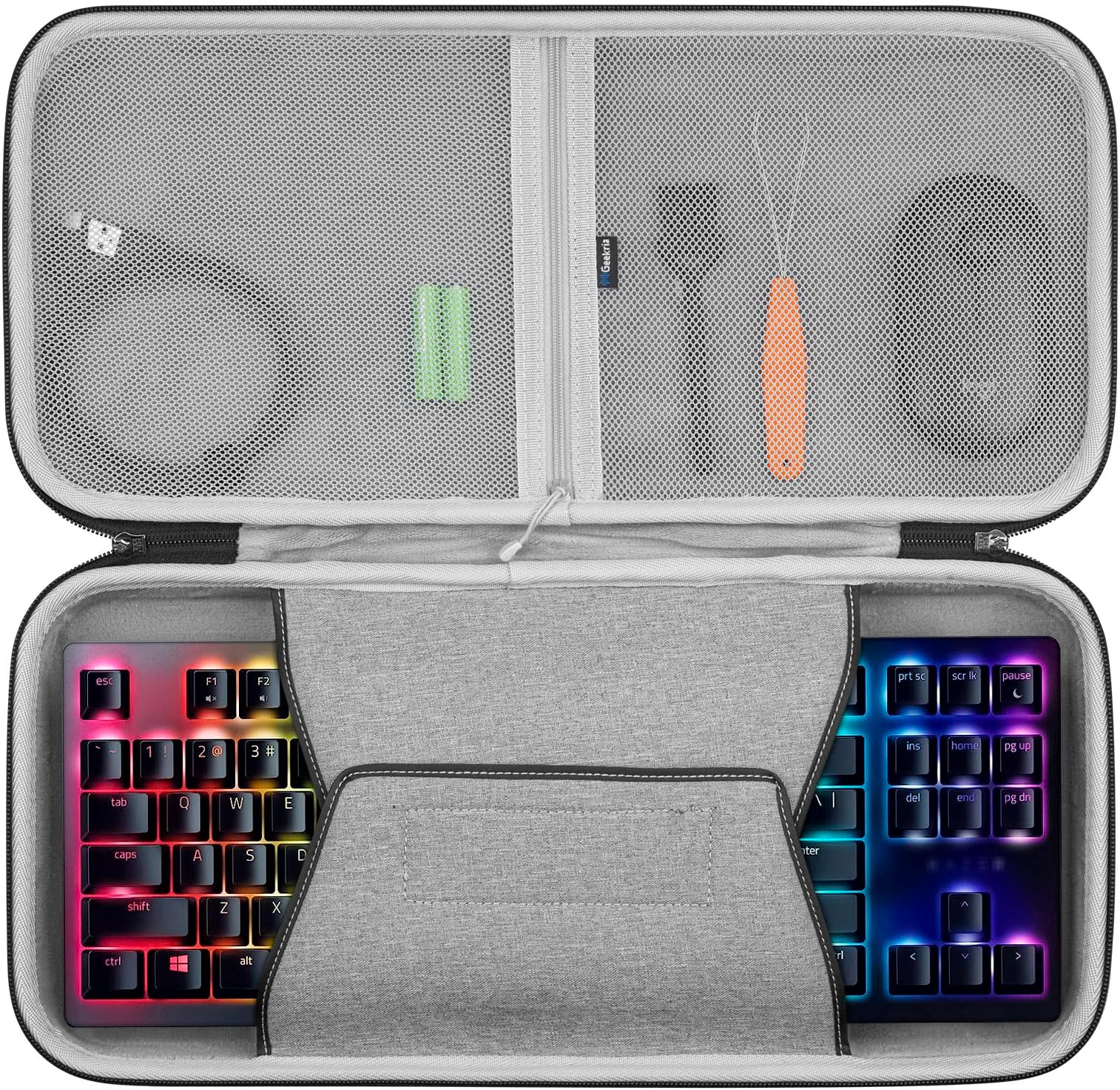 Amazon.com : Kingshion Hard 75% Keyboard Case, Hard Travel Storage Case ...