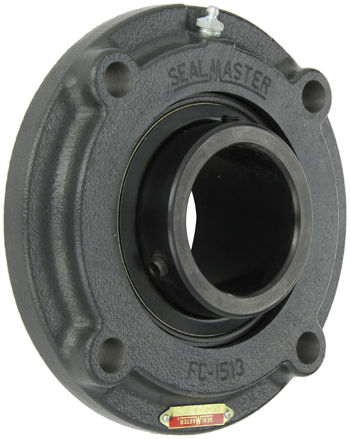 Amazon.com: Sealmaster MFC-47 Medium Duty Piloted Flange Cartridge, 4 Bolt, Regreasable, Felt ...