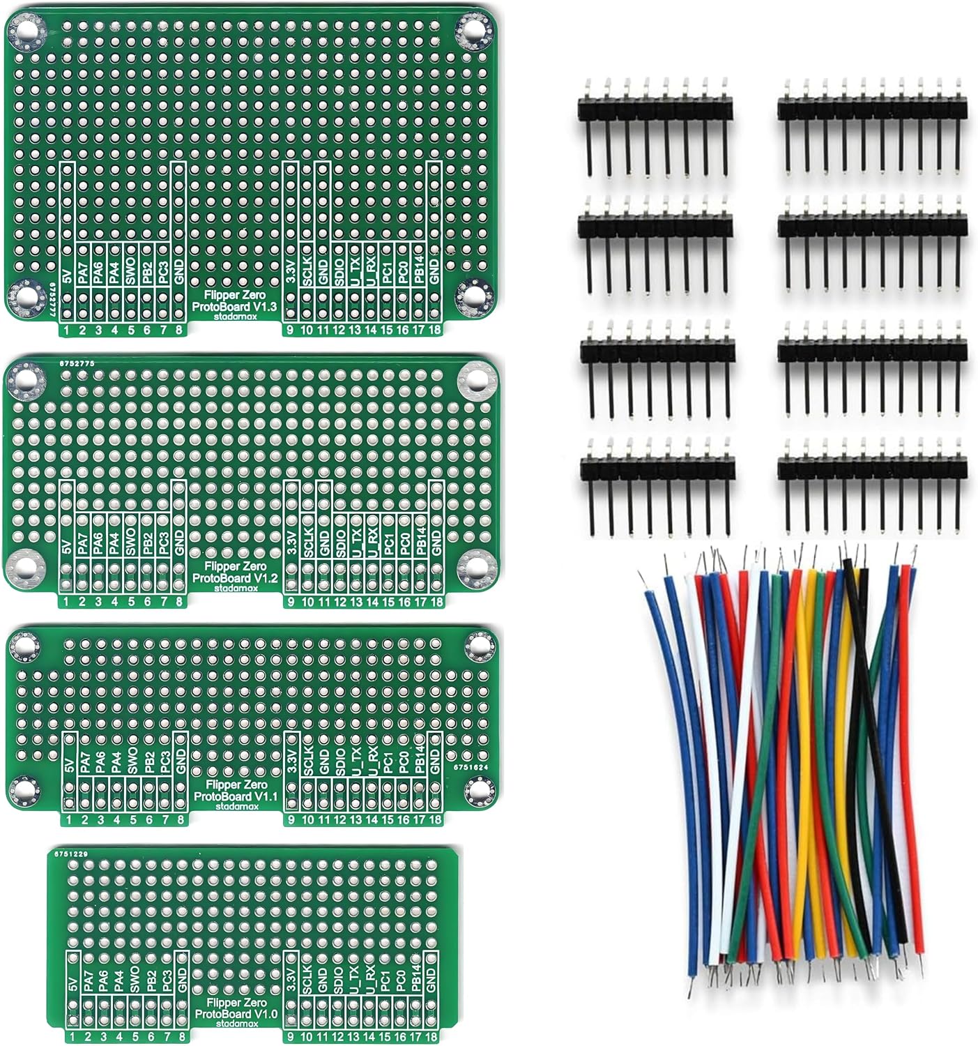 Amazon.com: Flipper Zero Prototype Board Kit – with 4 Kinds of ...