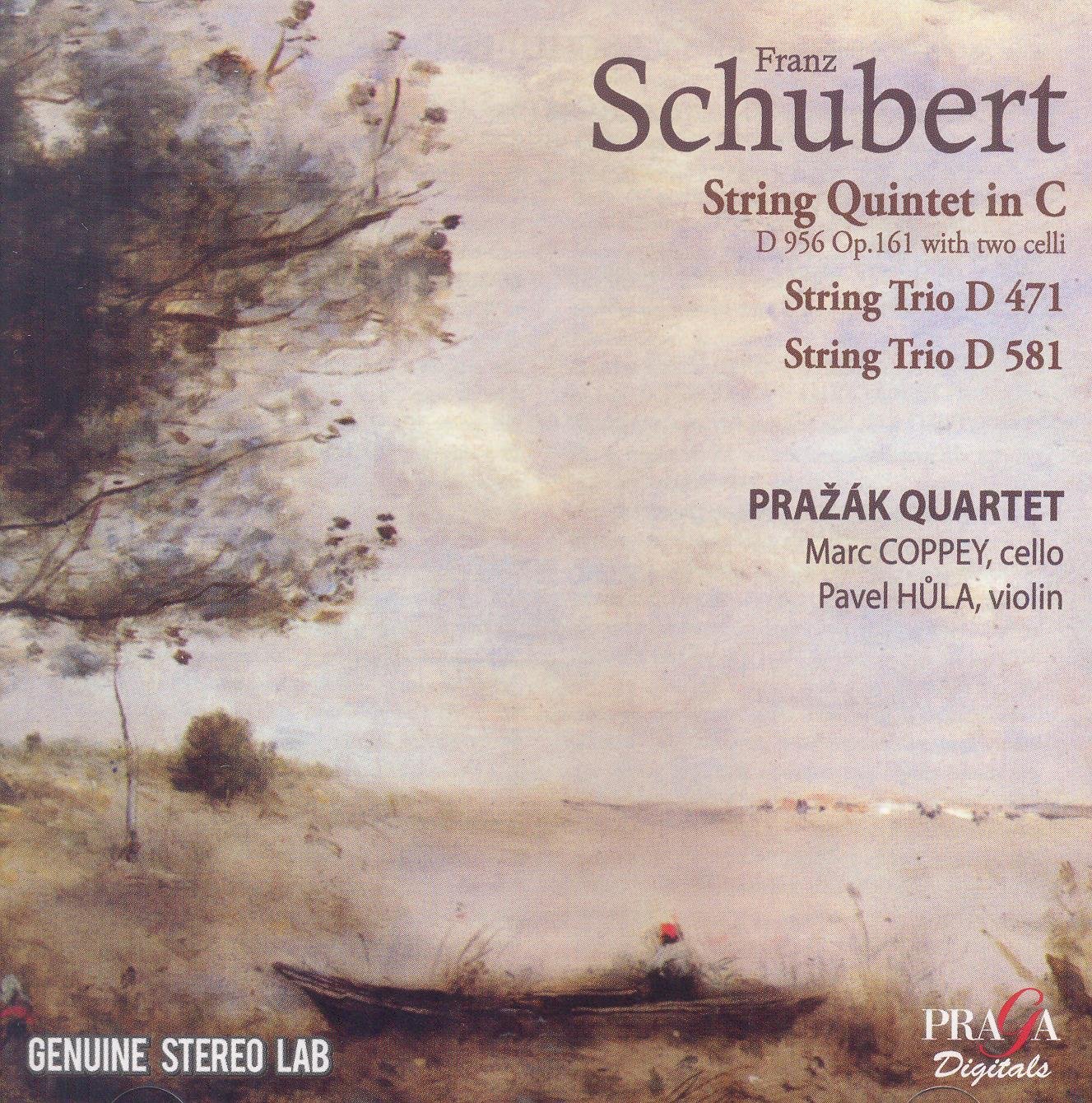 Prazak Quartet - Schubert: String Quintet, String Trios D471 & 581 - Amazon.com Music