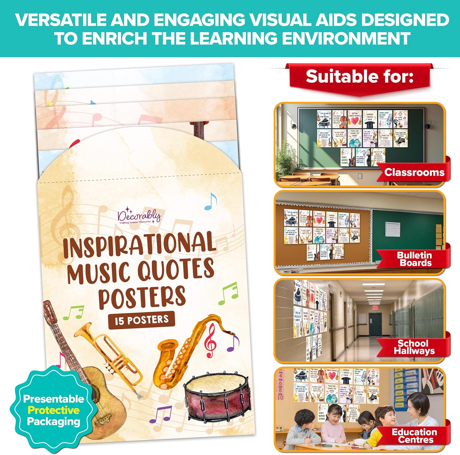 18 Carteles de Profesores de Música - Decoraciones Chile | Ubuy