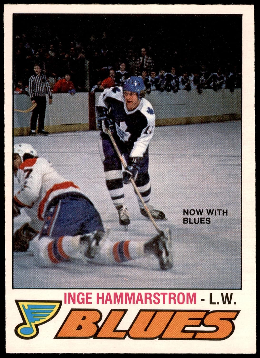 Amazon.com: 1977 O-Pee-Chee # 320 Inge Hammarstrom Blues (Hockey Card ...