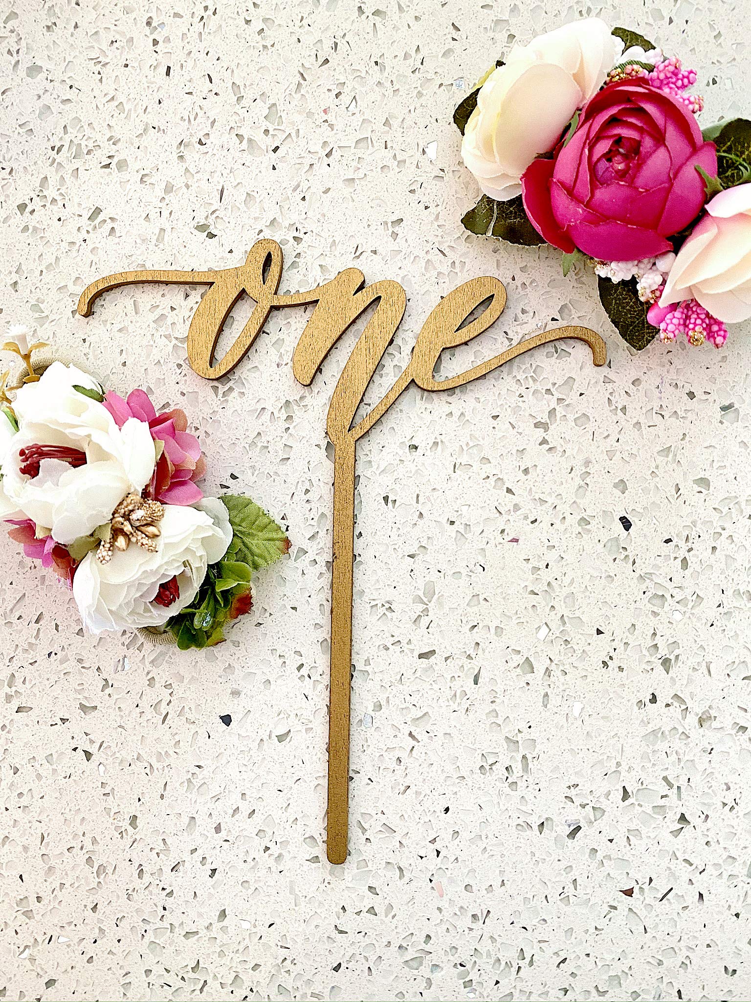 Buy Cake Topper One Year Old One Cake Topper -Rustic Wood Cake Topper ...