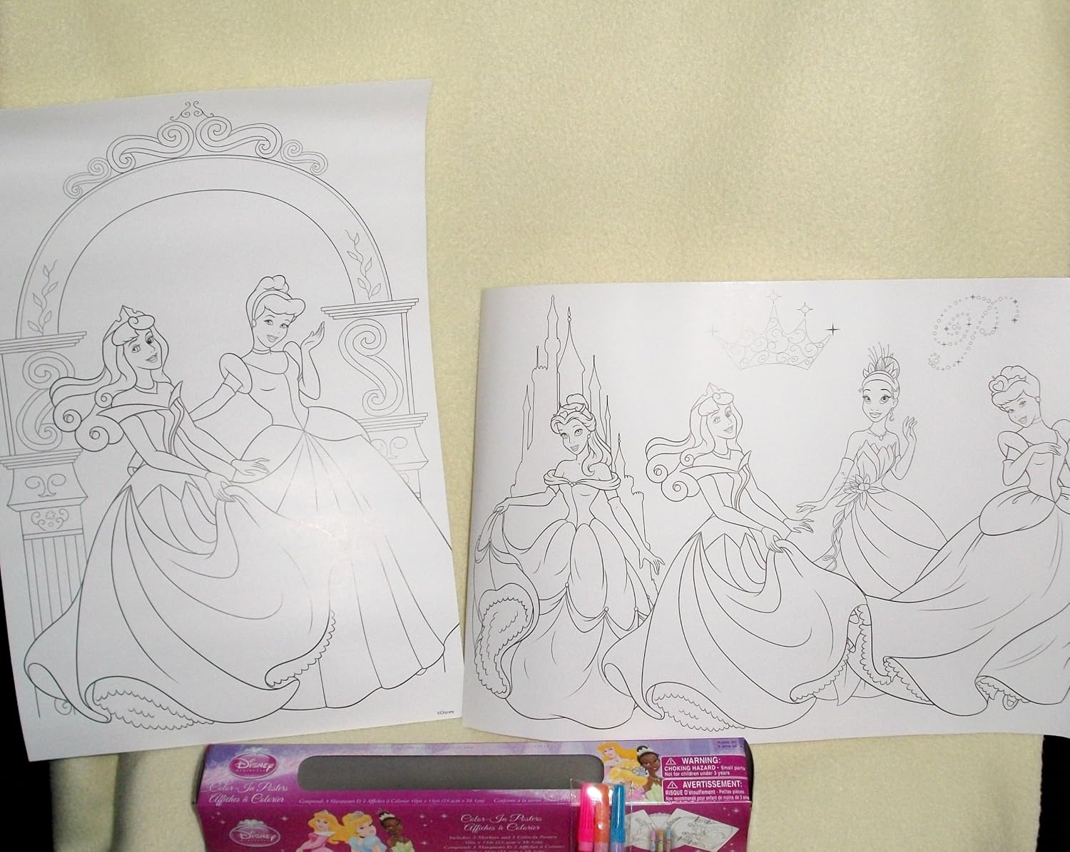 Amazon.com: Disney Princess Color in Posters by Tri-costal design ...