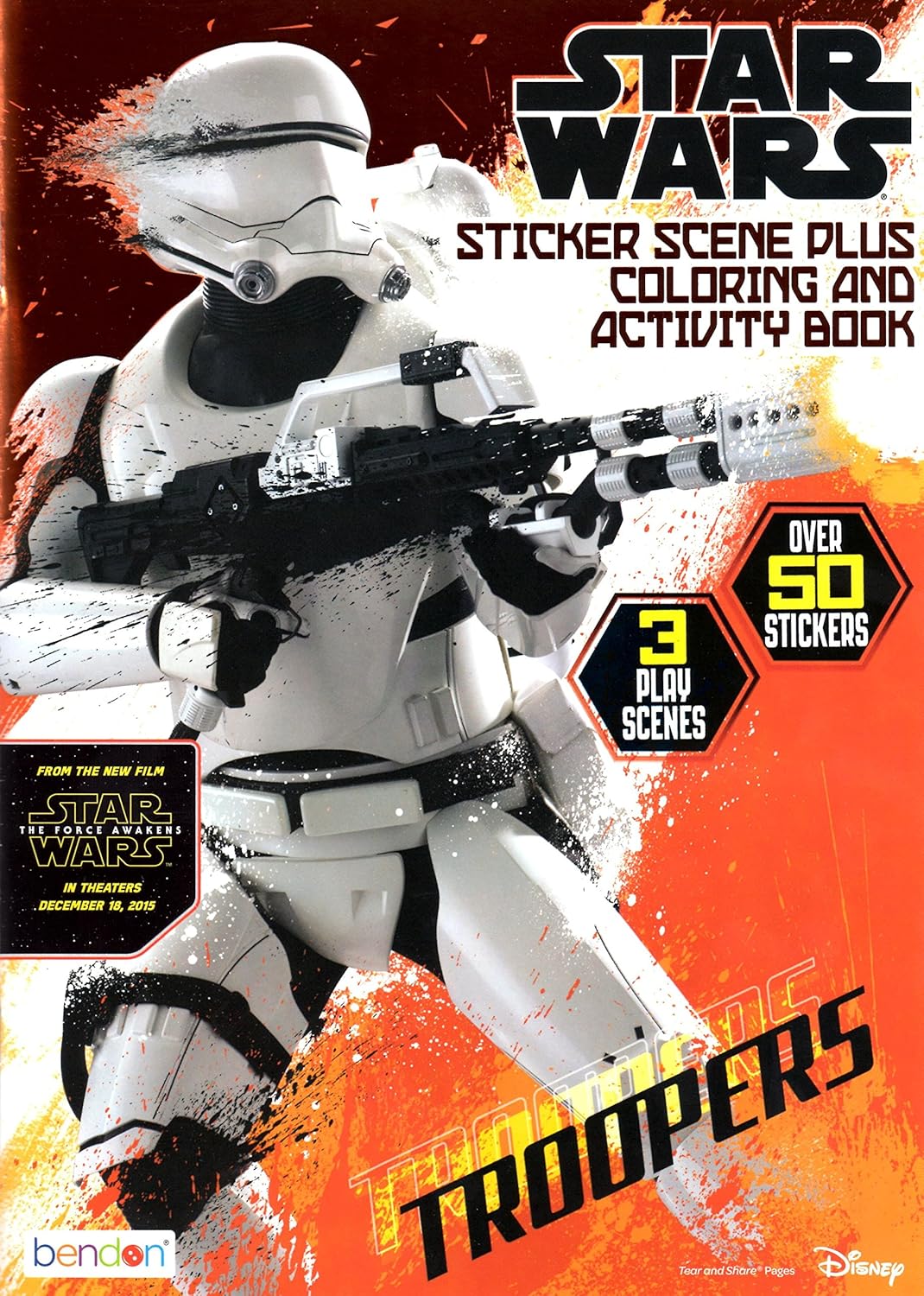 Star Wars 7 Sticker Scene: 9781505003017: Amazon.com: Books