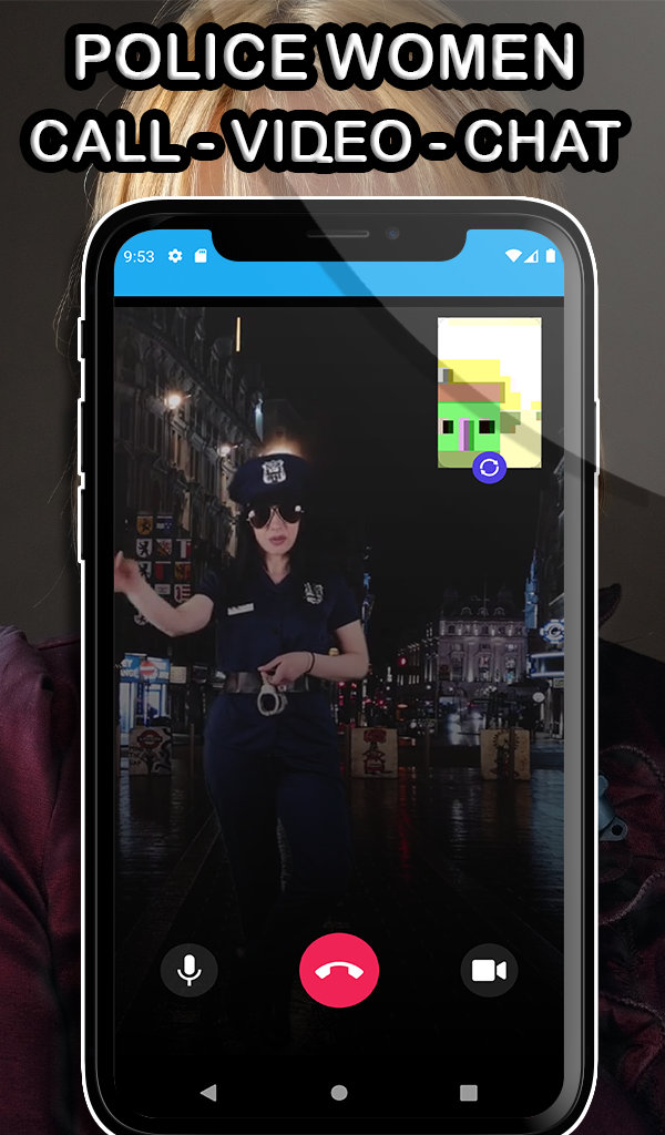 Video Call From Police Women - Live voice & Video from police women and ...