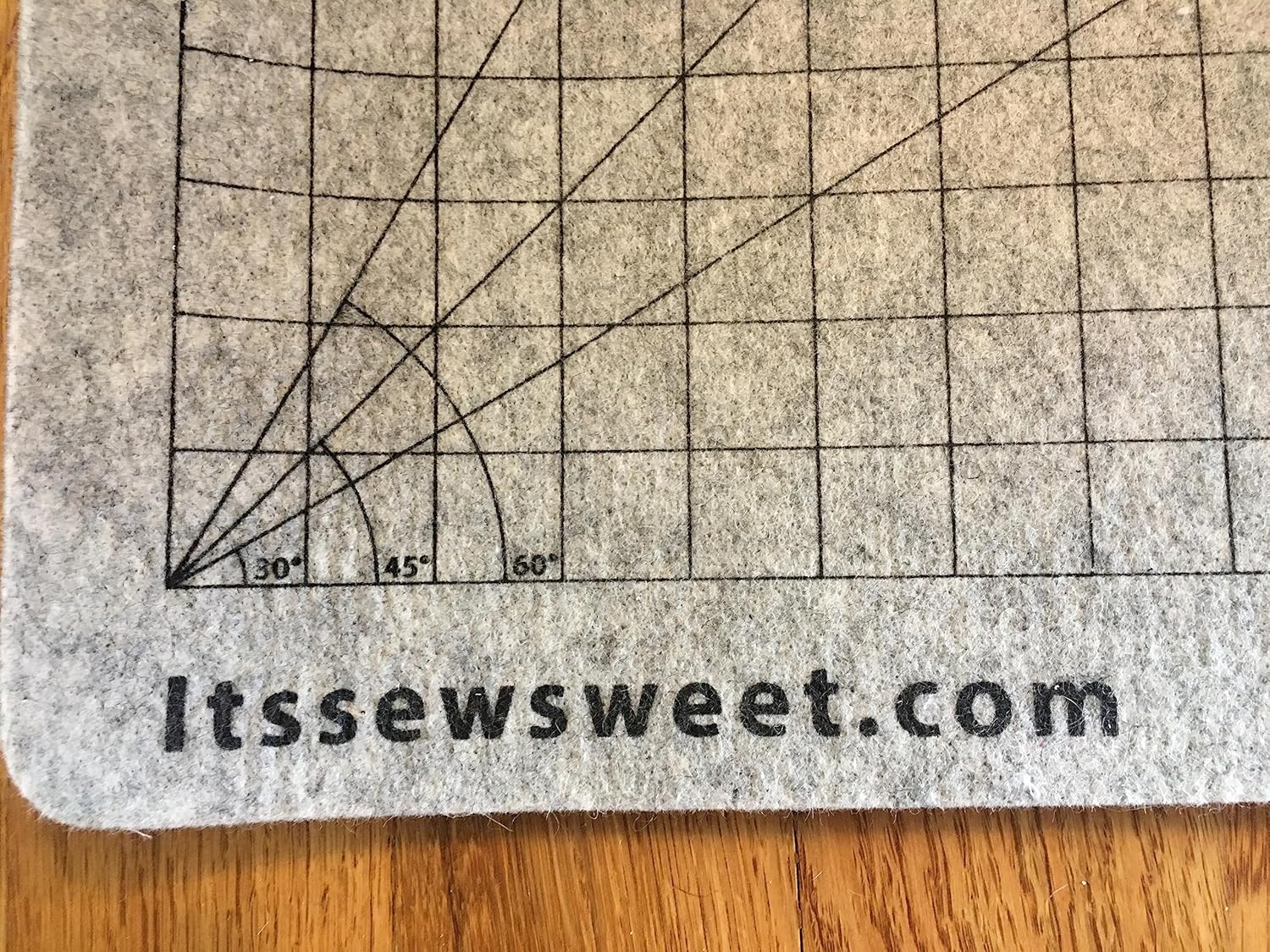 Amazon.com: It's Sew Sweet Grid Printed Wool Pressing Mat 22 inches x ...