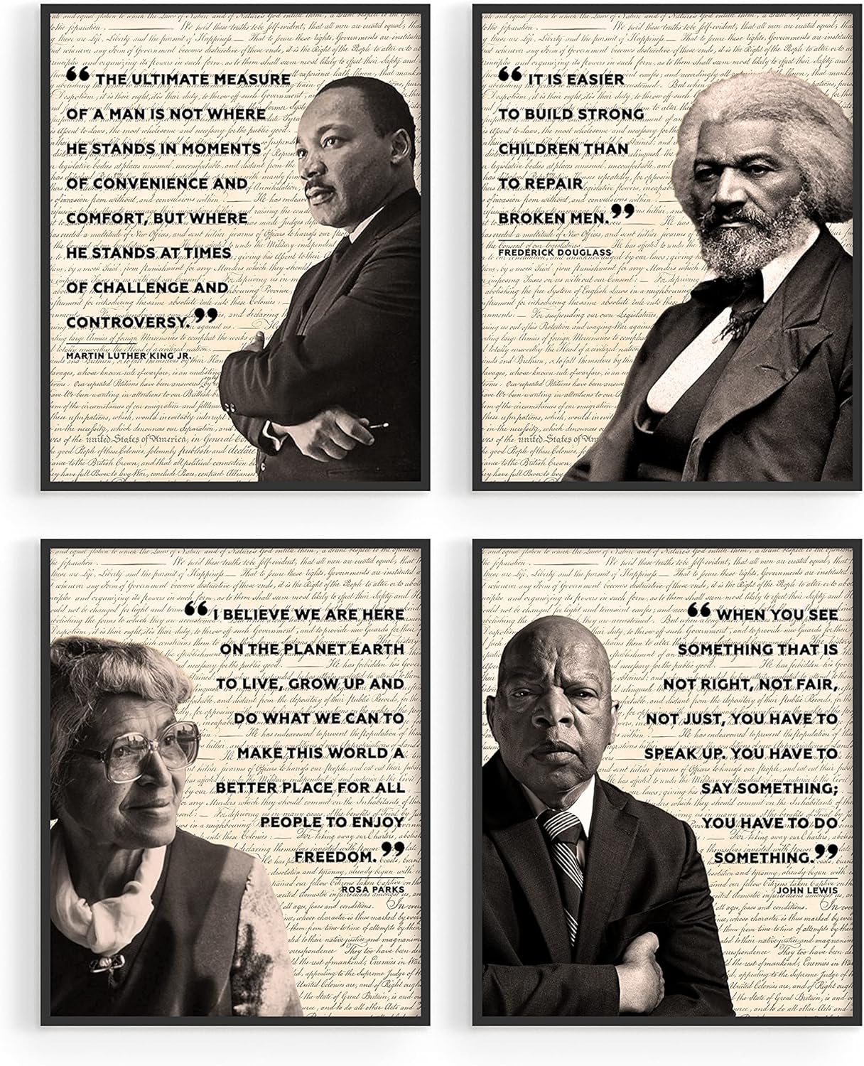 Amazon.com: African American Art Black History Posters for Classroom ...