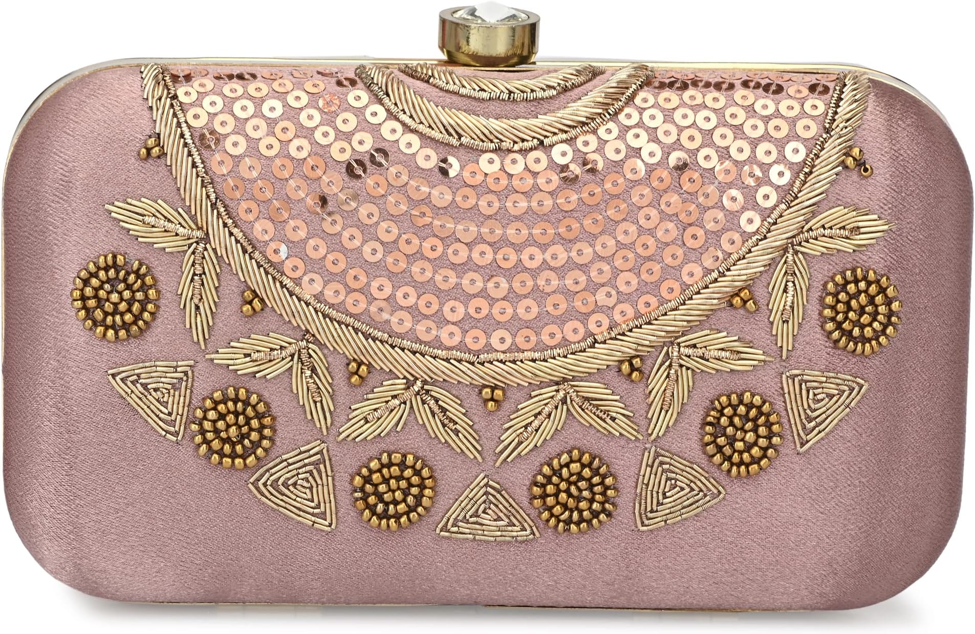 For The Beautiful You Women's Hand Clutch (Baby Pink) : Amazon.in: Fashion