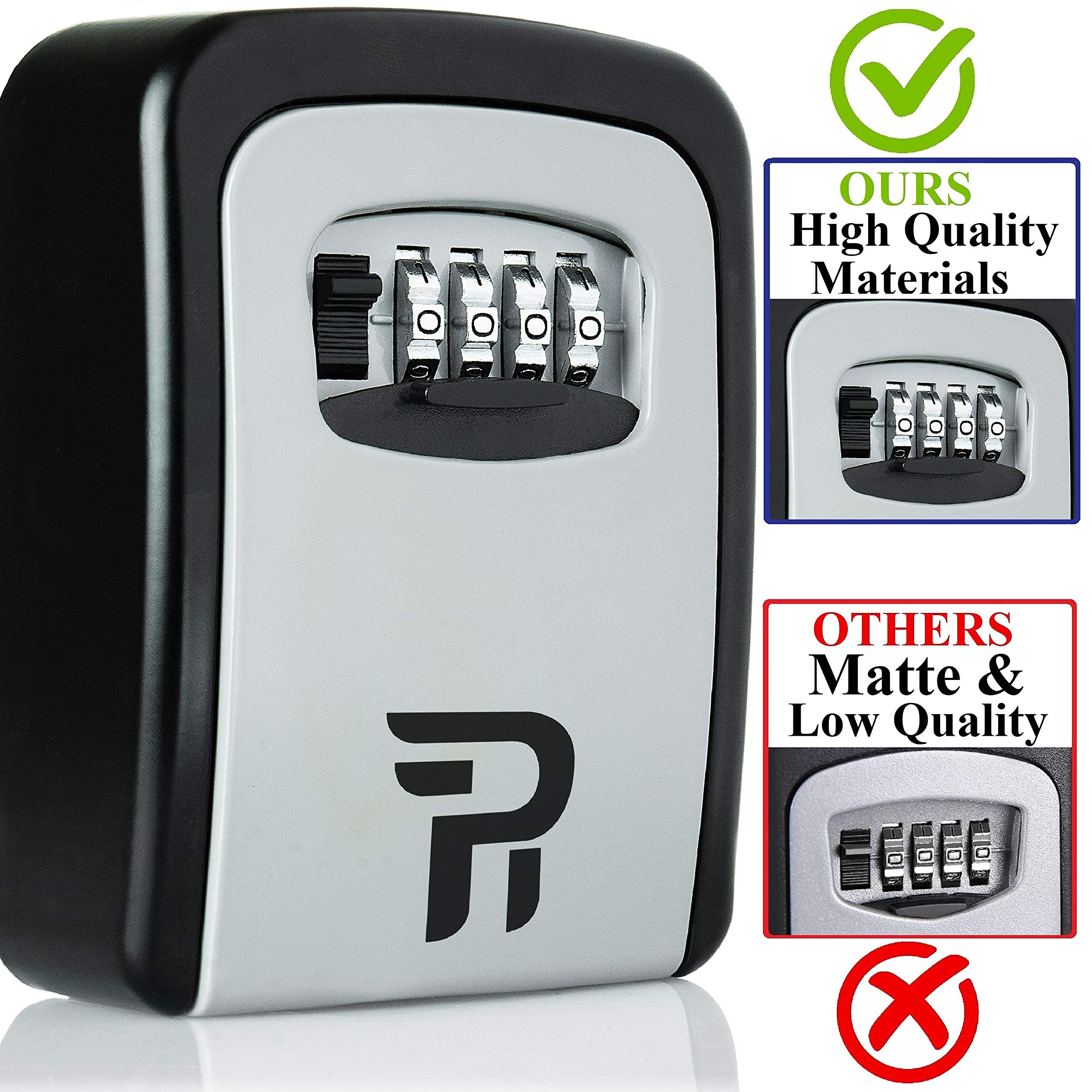 Keysafe Wall Mounted Outside Key Safe Storage Lock Box/outdoor Wall ...