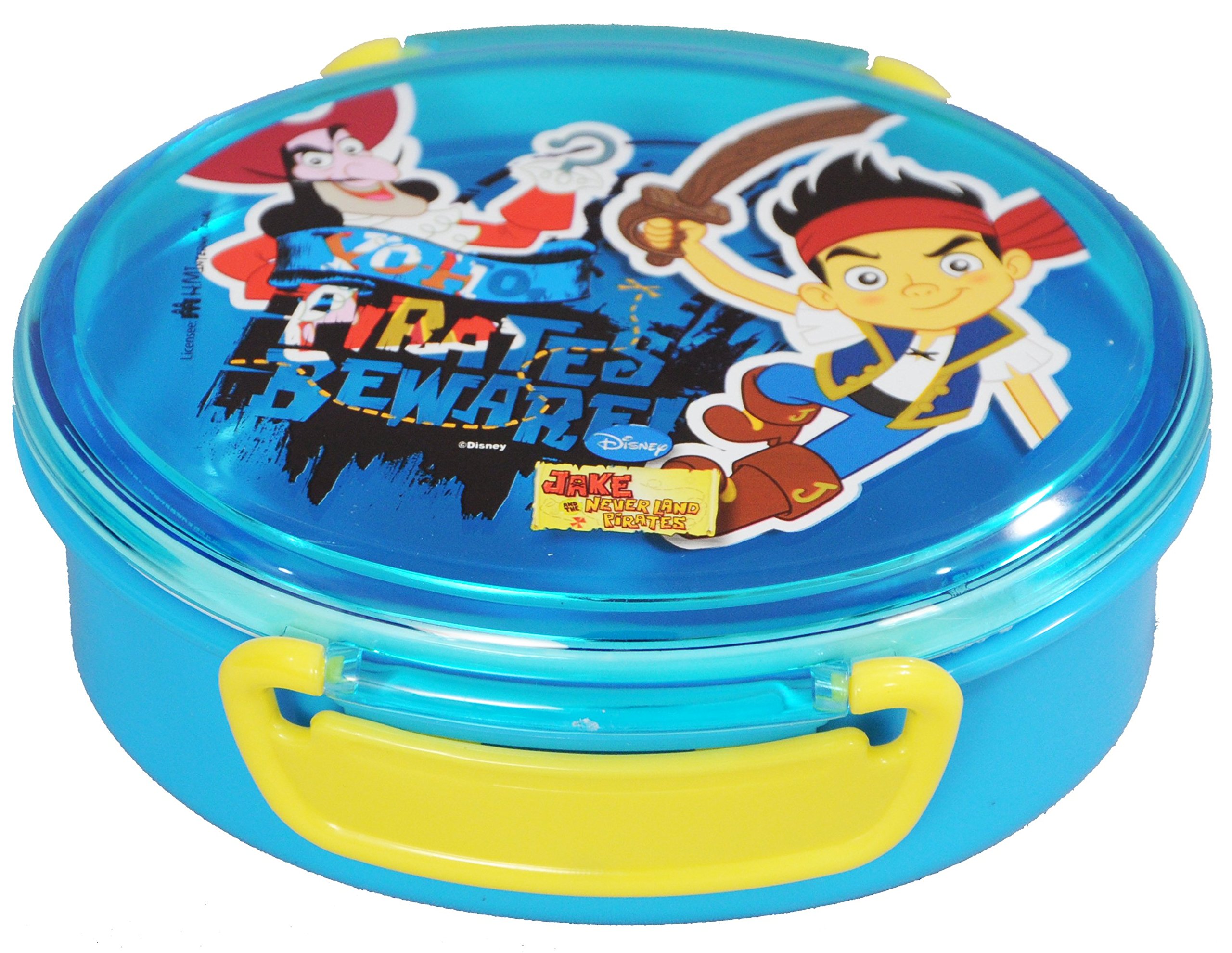 Buy Disney Jake and The Never Land Pirates Plastic Lunch Box, 400ml ...